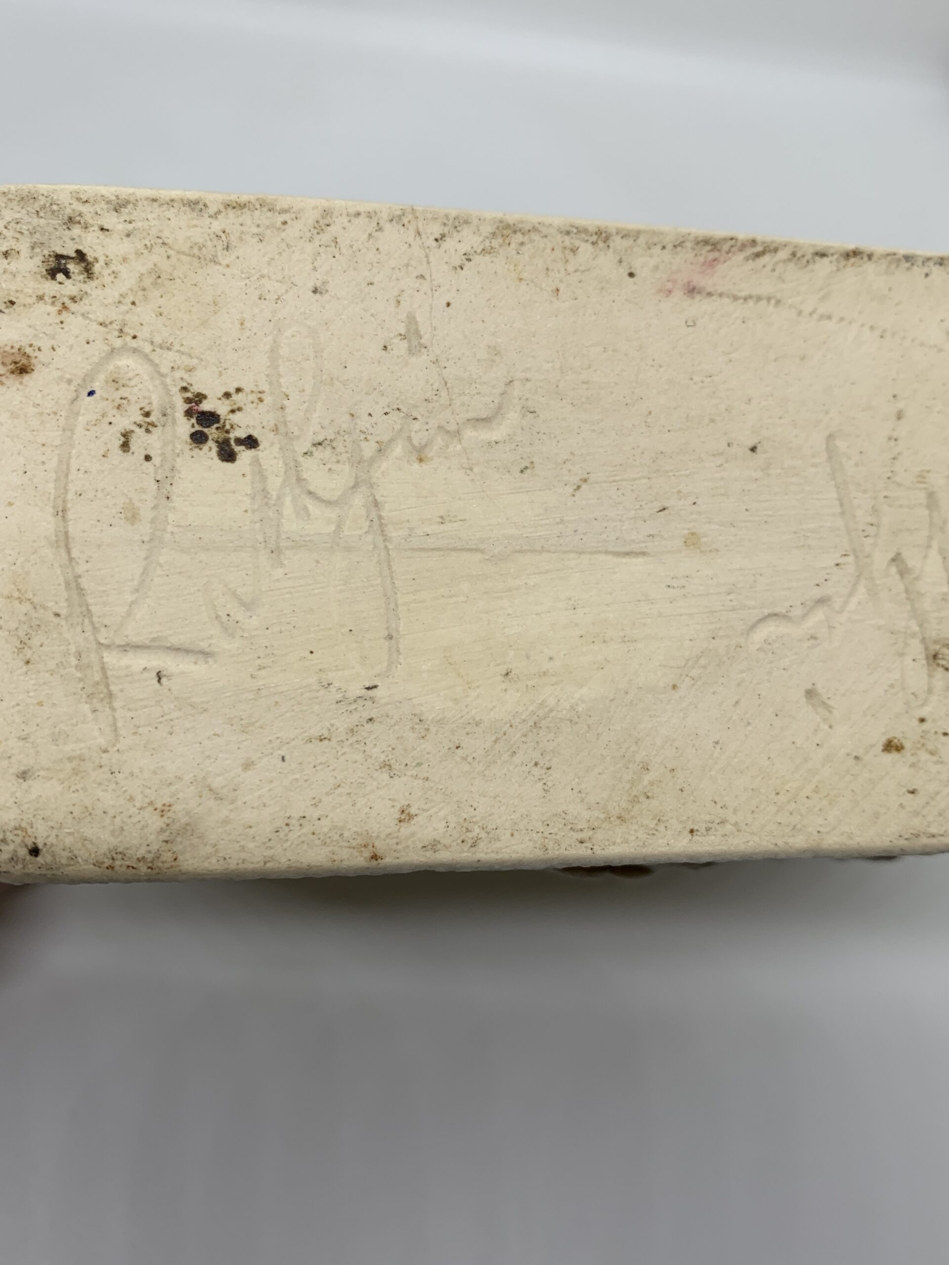 Henning Rathjen Australian Pottery Vase with Butterflies signed 14cm ...