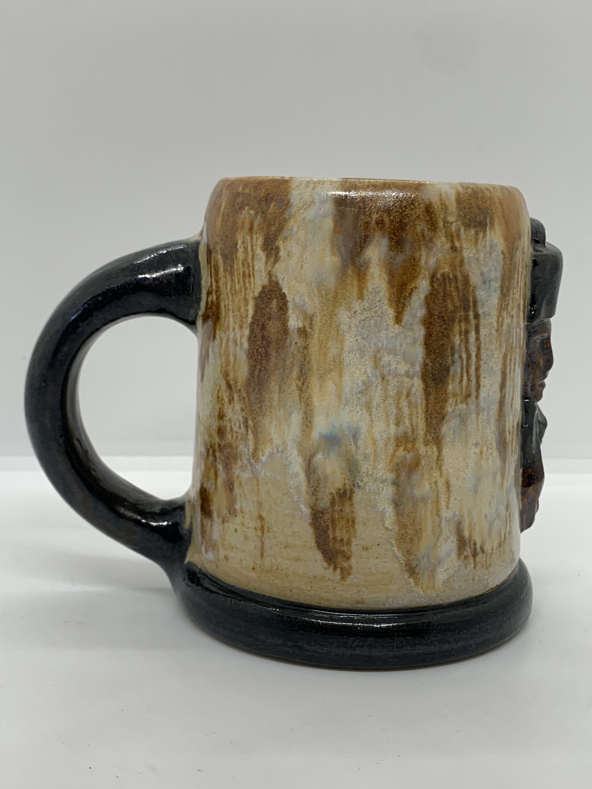 Waterloo Tankard Belgium Dubois Pottery S29 - Vintage Keepsakes