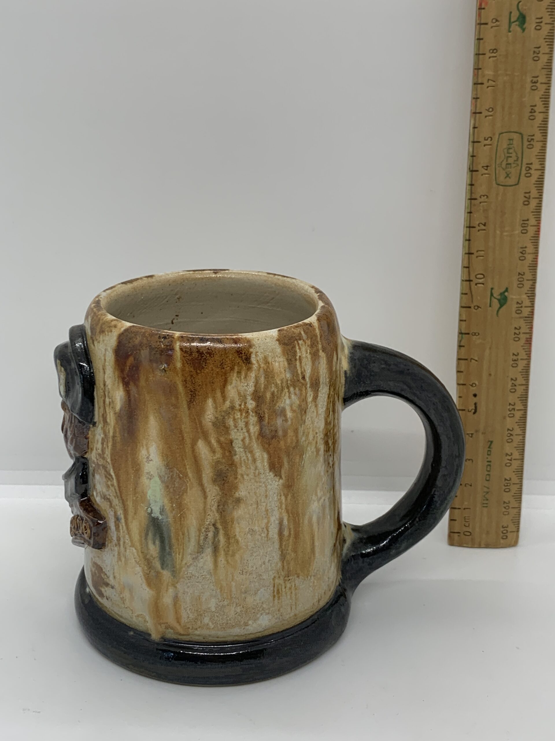 Waterloo Tankard Belgium Dubois Pottery S29 - Vintage Keepsakes