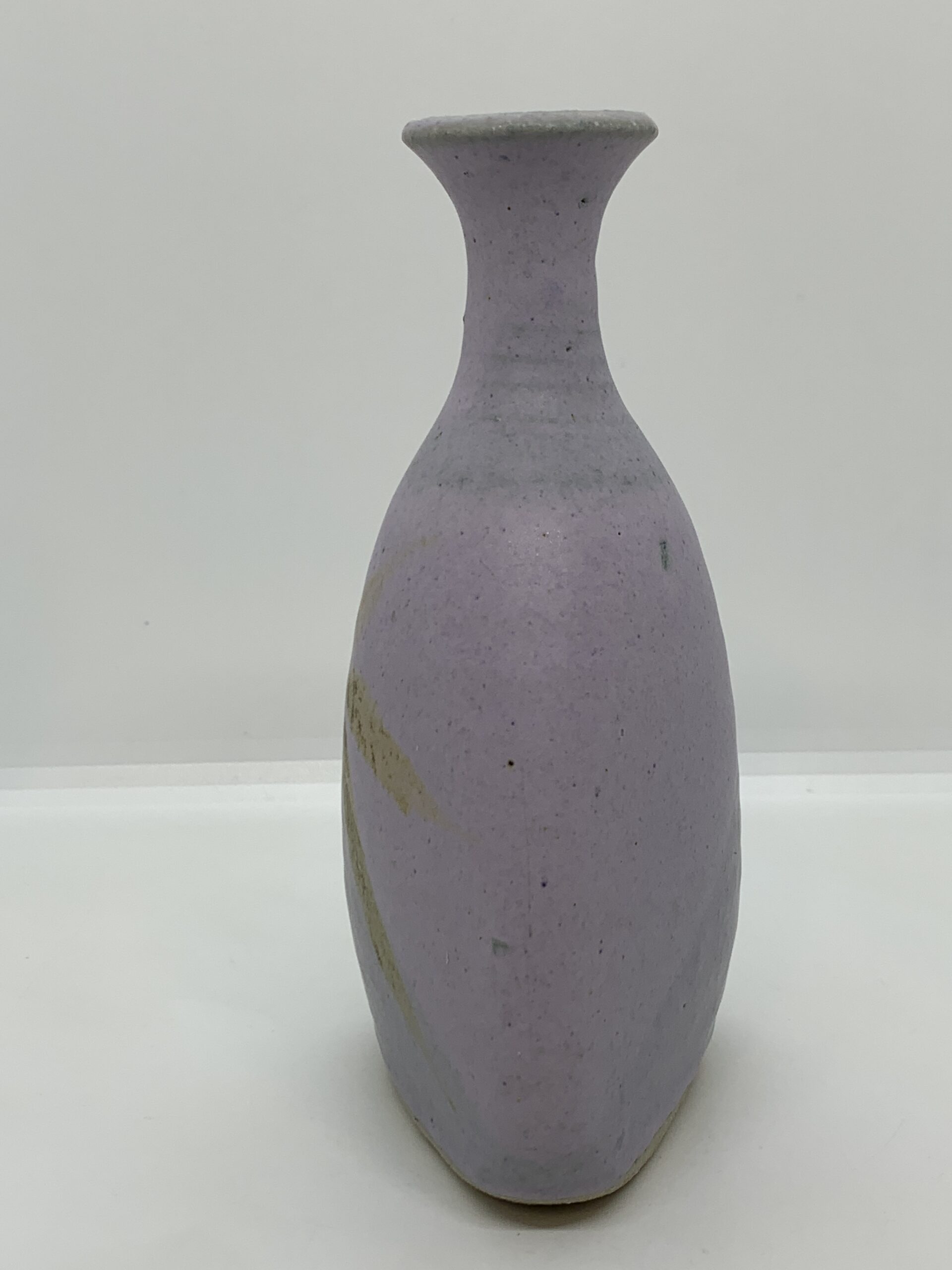 Bill Jackman Australian Pottery Triangular Form Lilac Vase 17cm ...