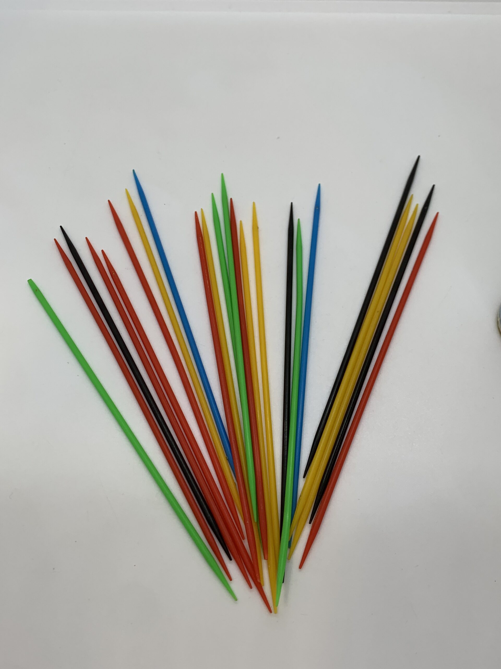 Vintage Pickup Sticks - Plastic - 17cm (only 23 sticks) - Vintage Keepsakes
