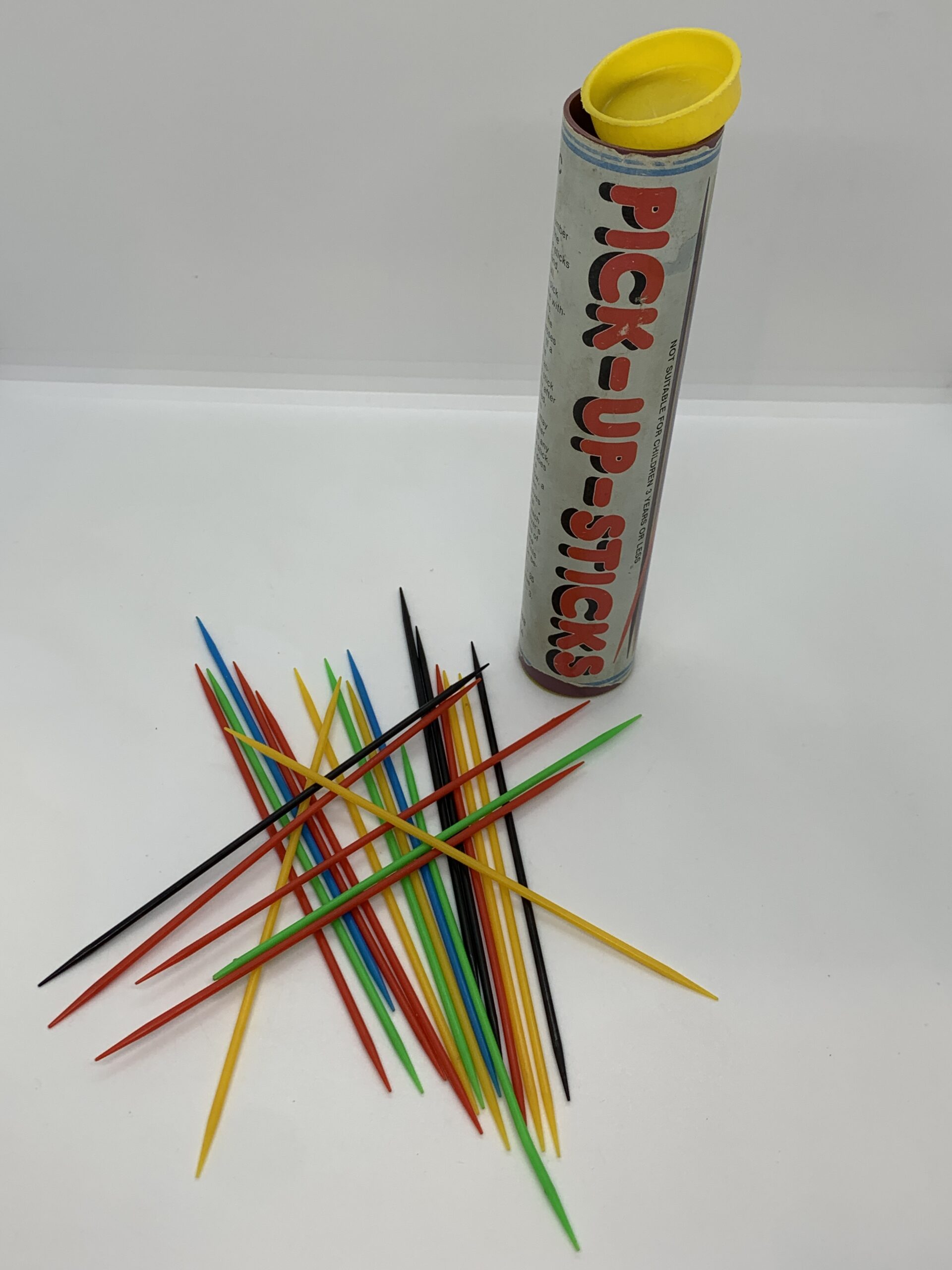 Vintage Pickup Sticks - Plastic - 17cm (only 23 sticks) - Vintage Keepsakes
