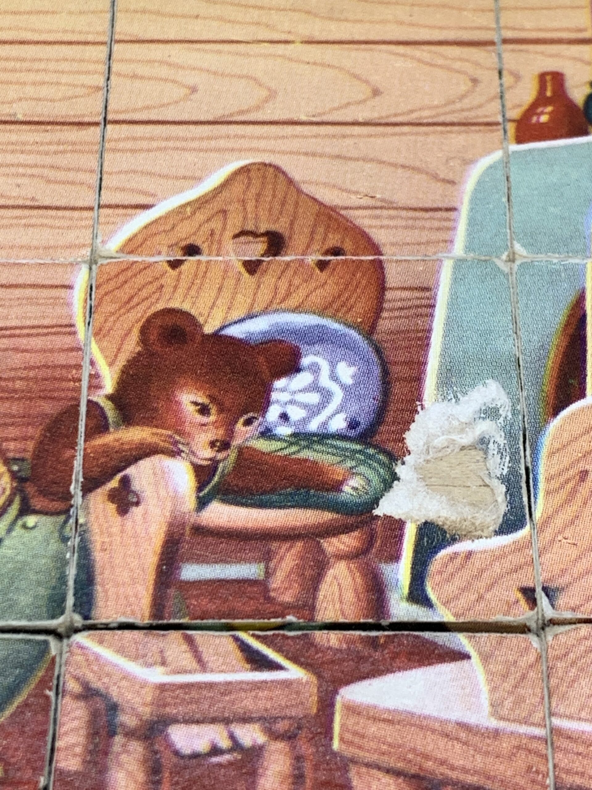 Goldilocks and the Three Bears WB202 Picture Cubes in Wooden Case ...