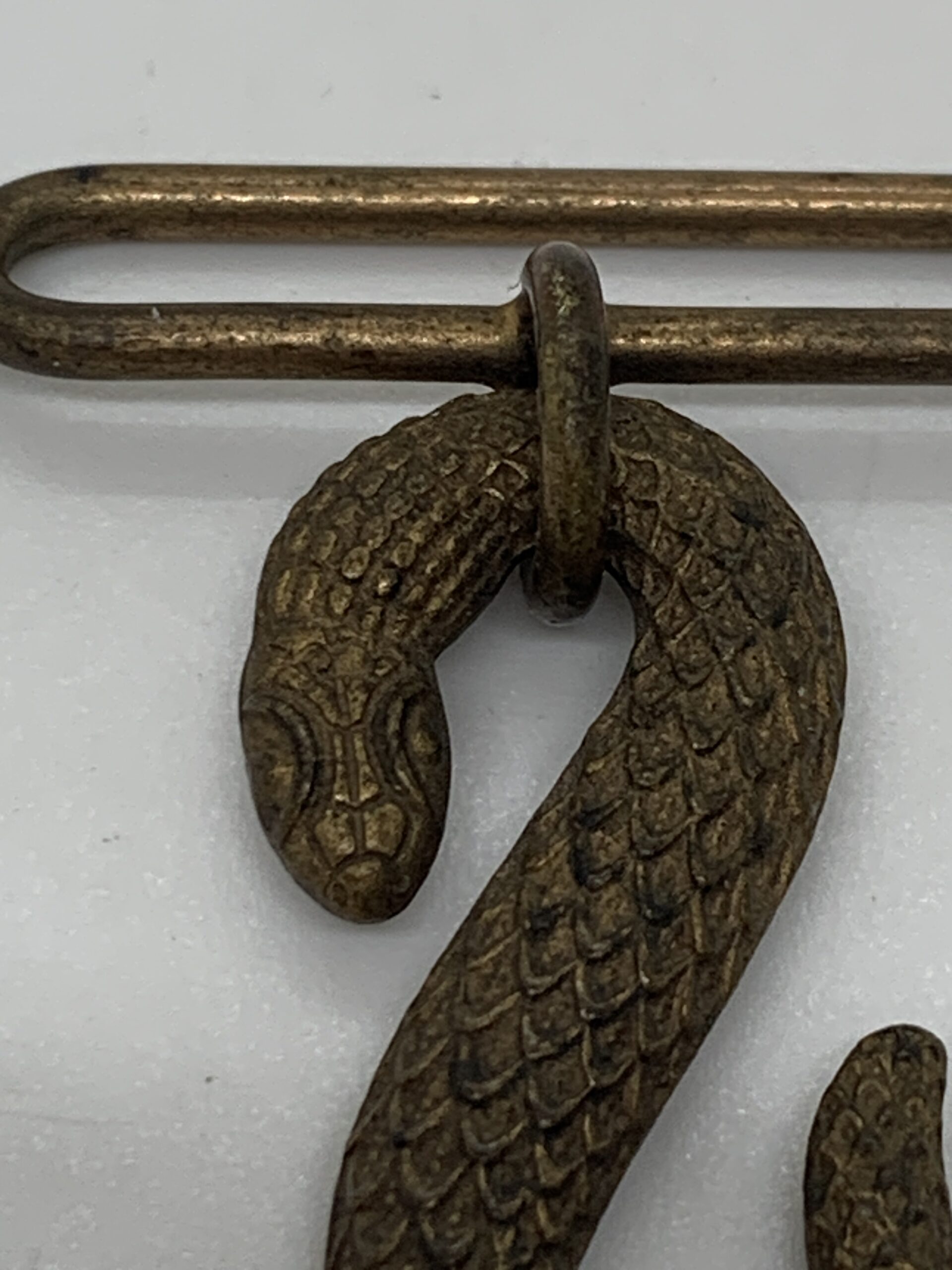Vintage Snake Buckle (snake 4cm long) - Vintage Keepsakes