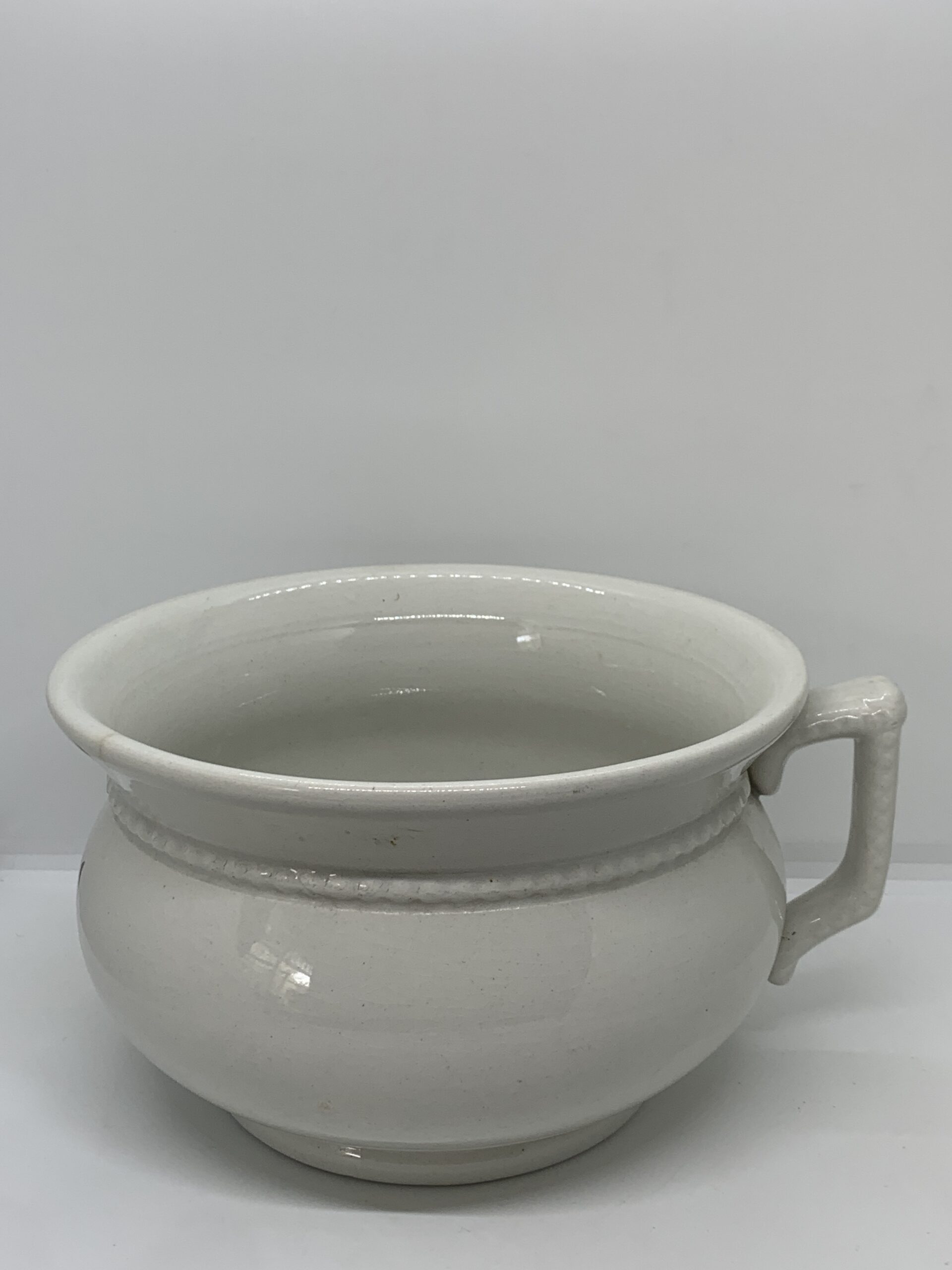Chamber Pot 13cm high (crack to side as pictured) - Vintage Keepsakes