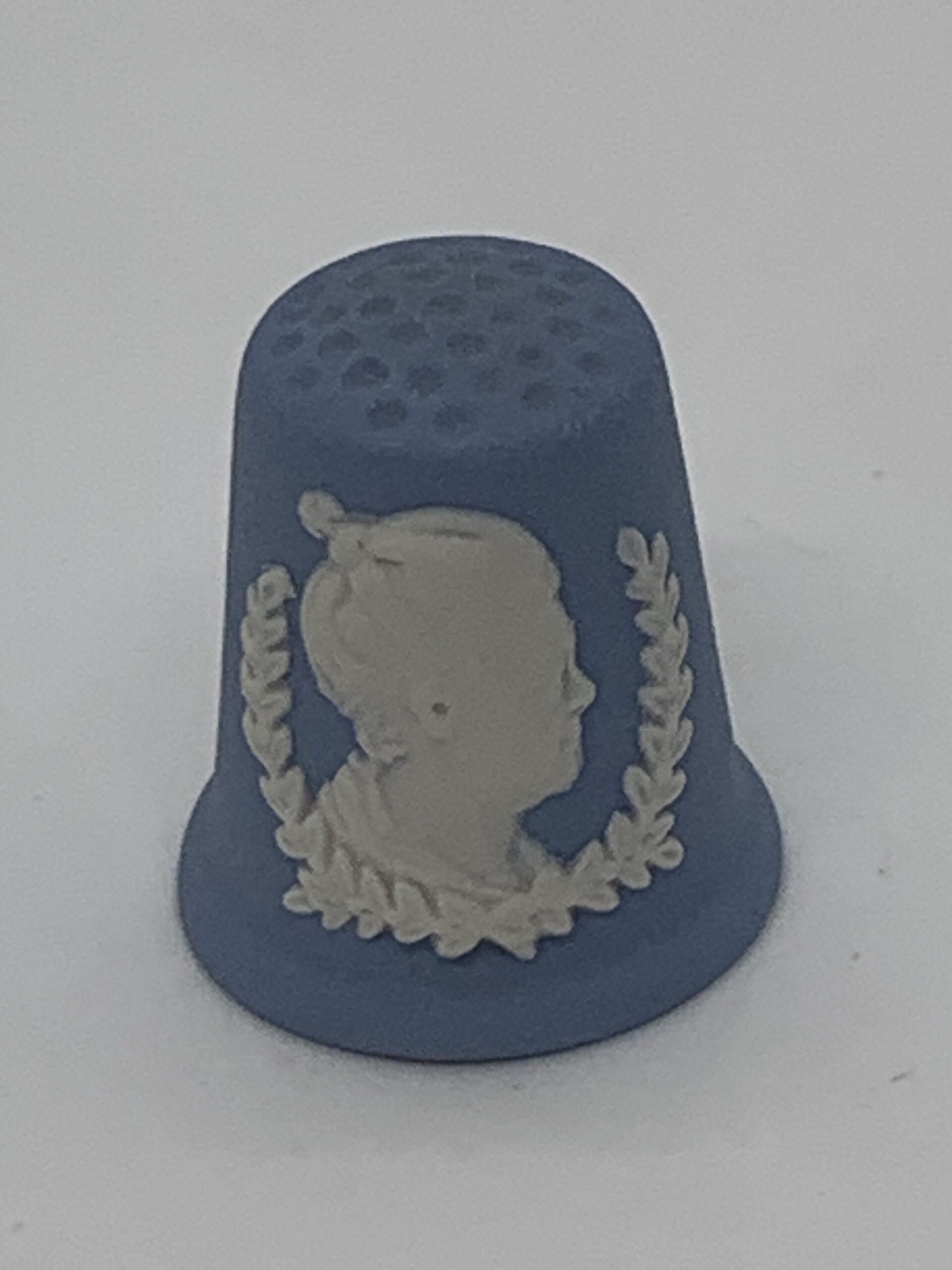 Jasperware Blue Kings and Queens of England - King George I - Thimble ...