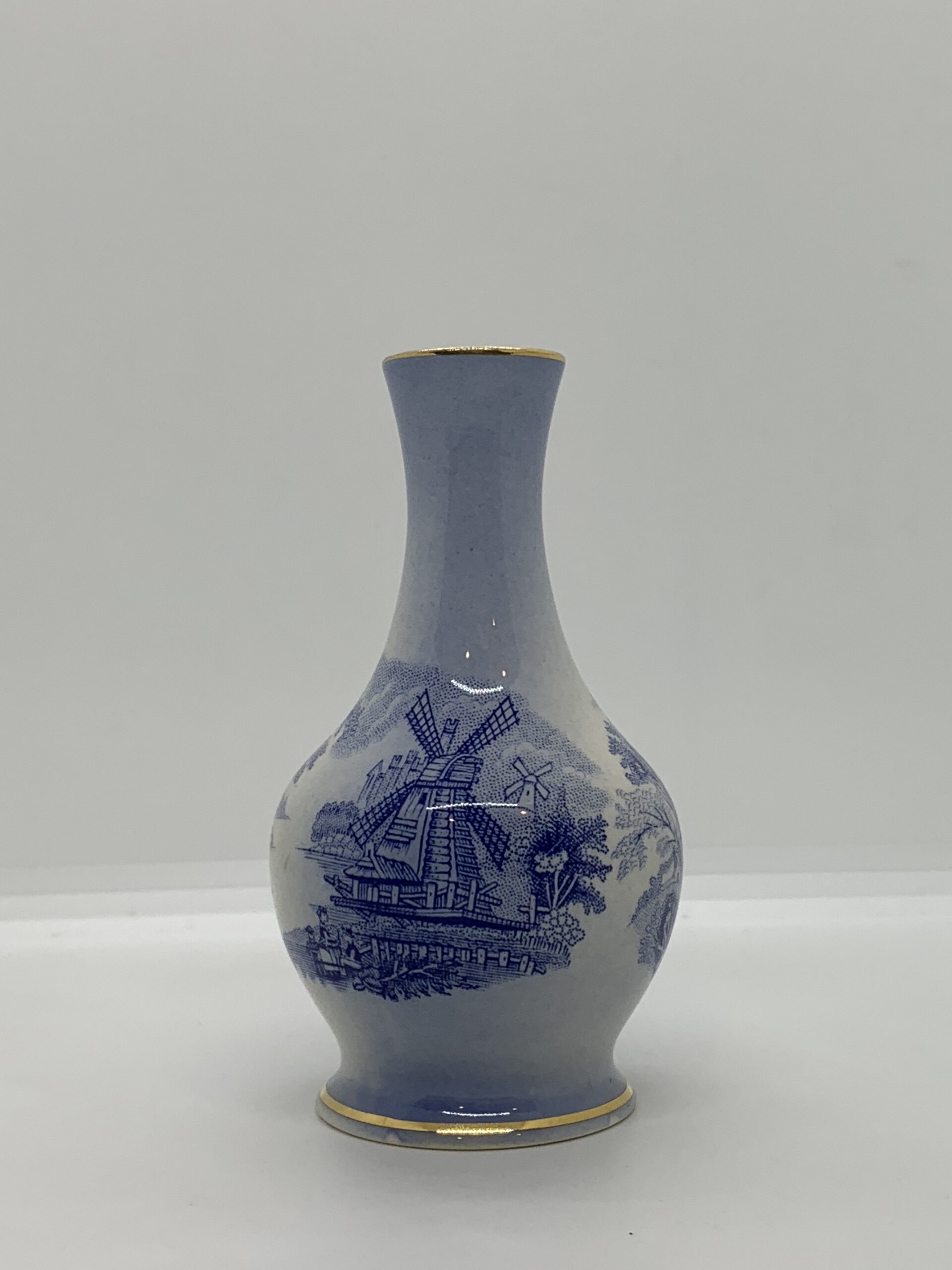 Royal Worcester Palissy Royale Collection Windmill Bud Vase 12cm ...