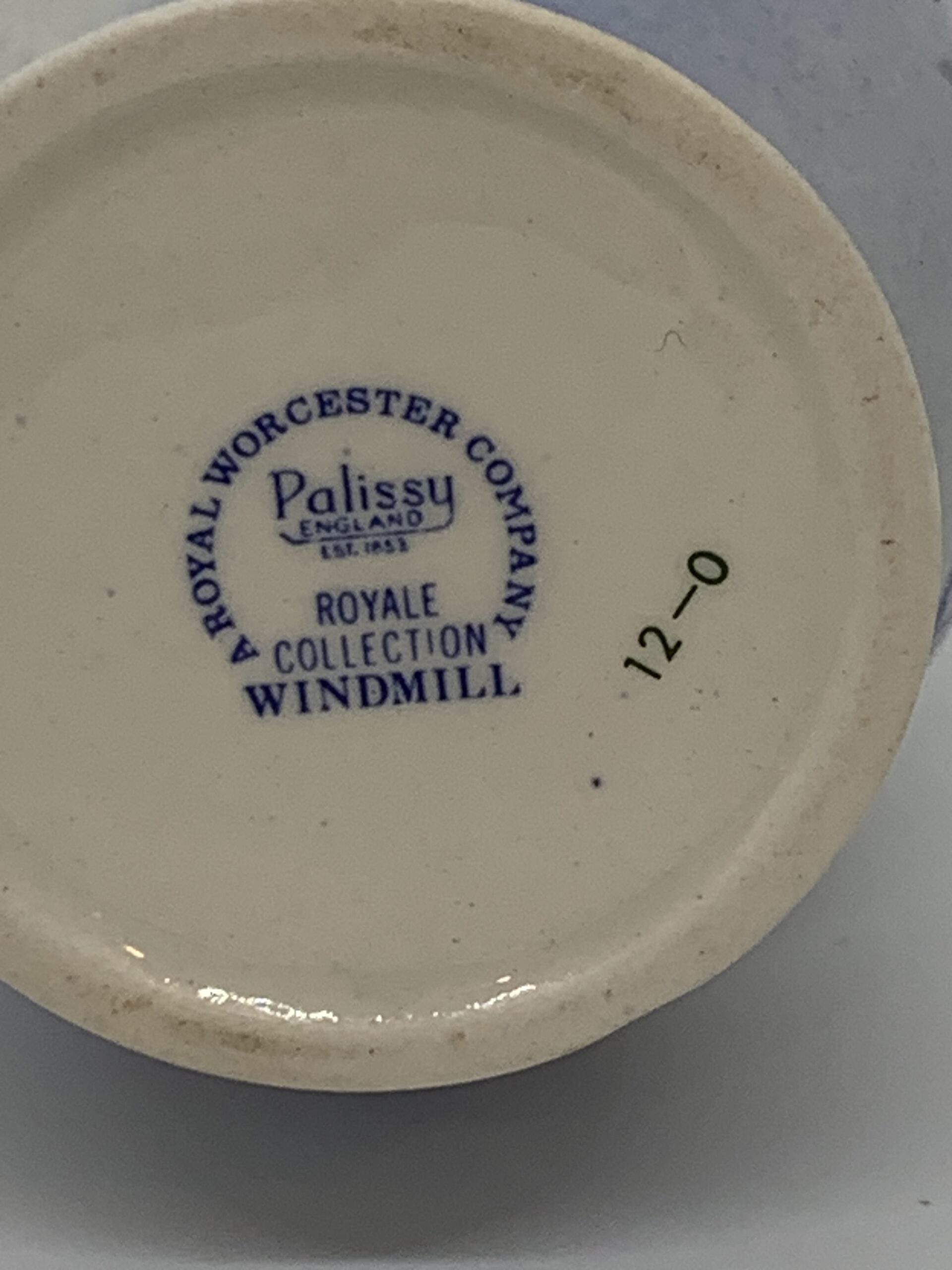 Royal Worcester Palissy Royale Collection Windmill Bud Vase 12cm ...