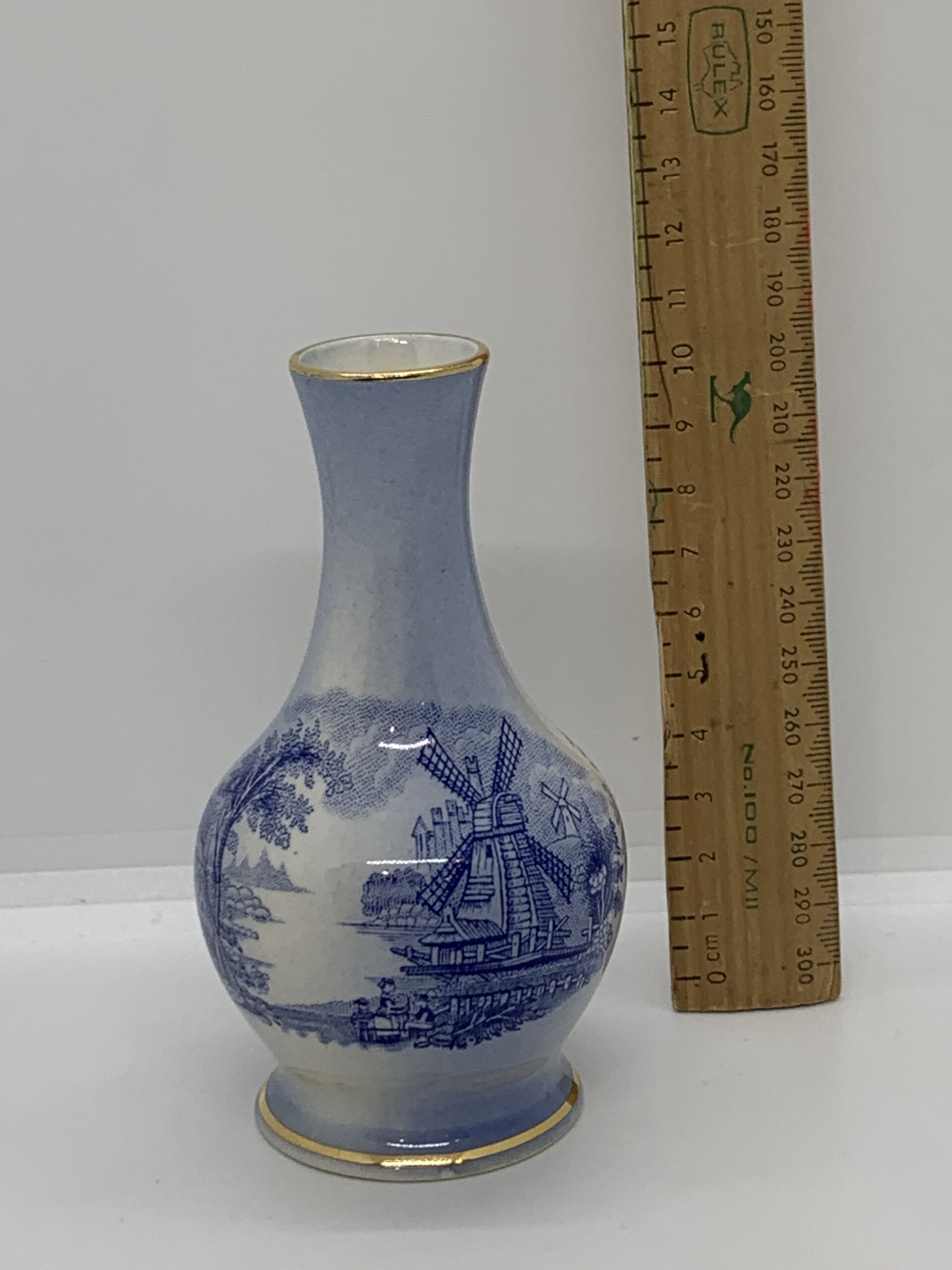 Royal Worcester Palissy Royale Collection Windmill Bud Vase 12cm ...