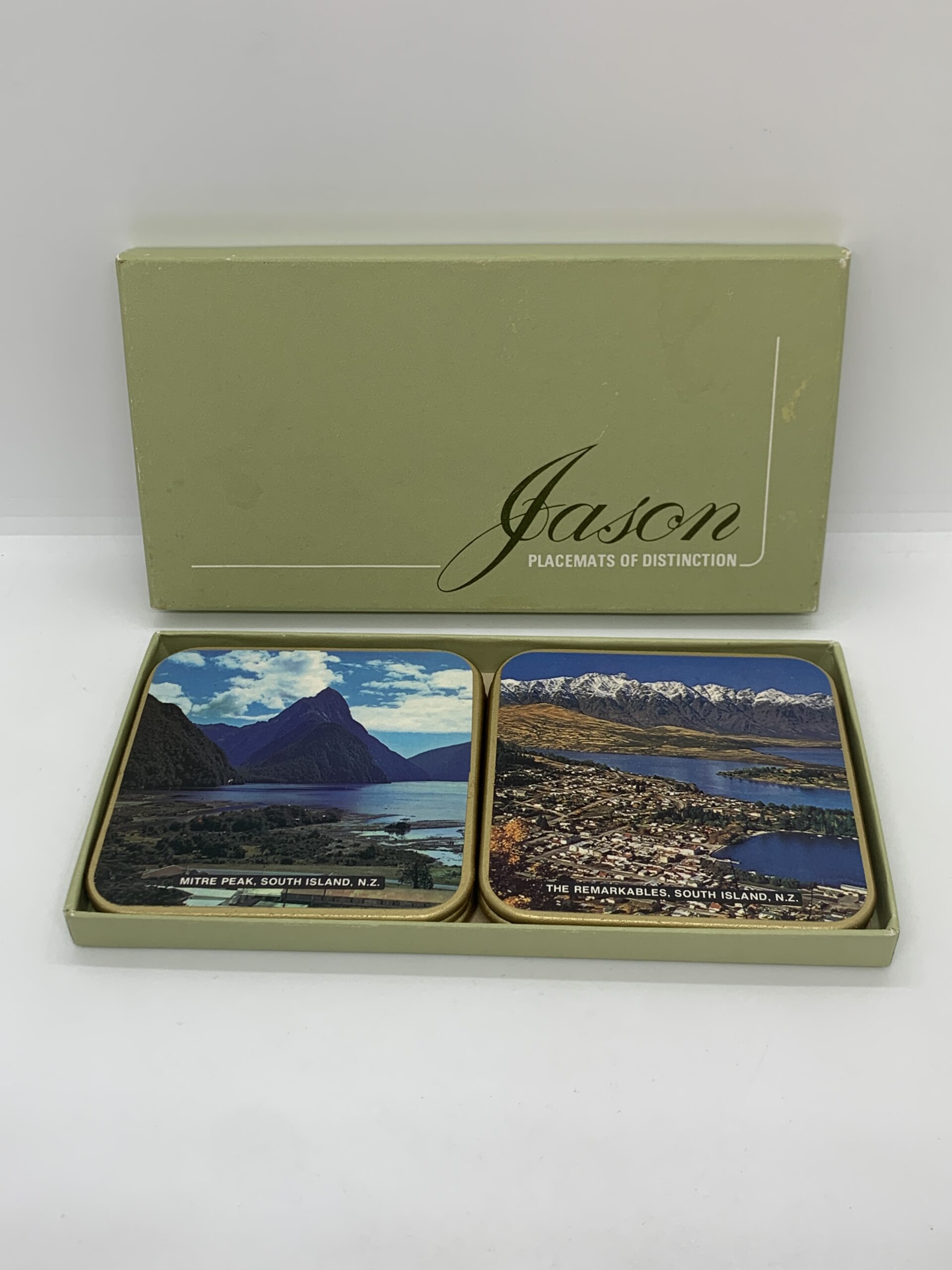 Jason New Zealand North Island Scenes Coasters - Vintage Keepsakes