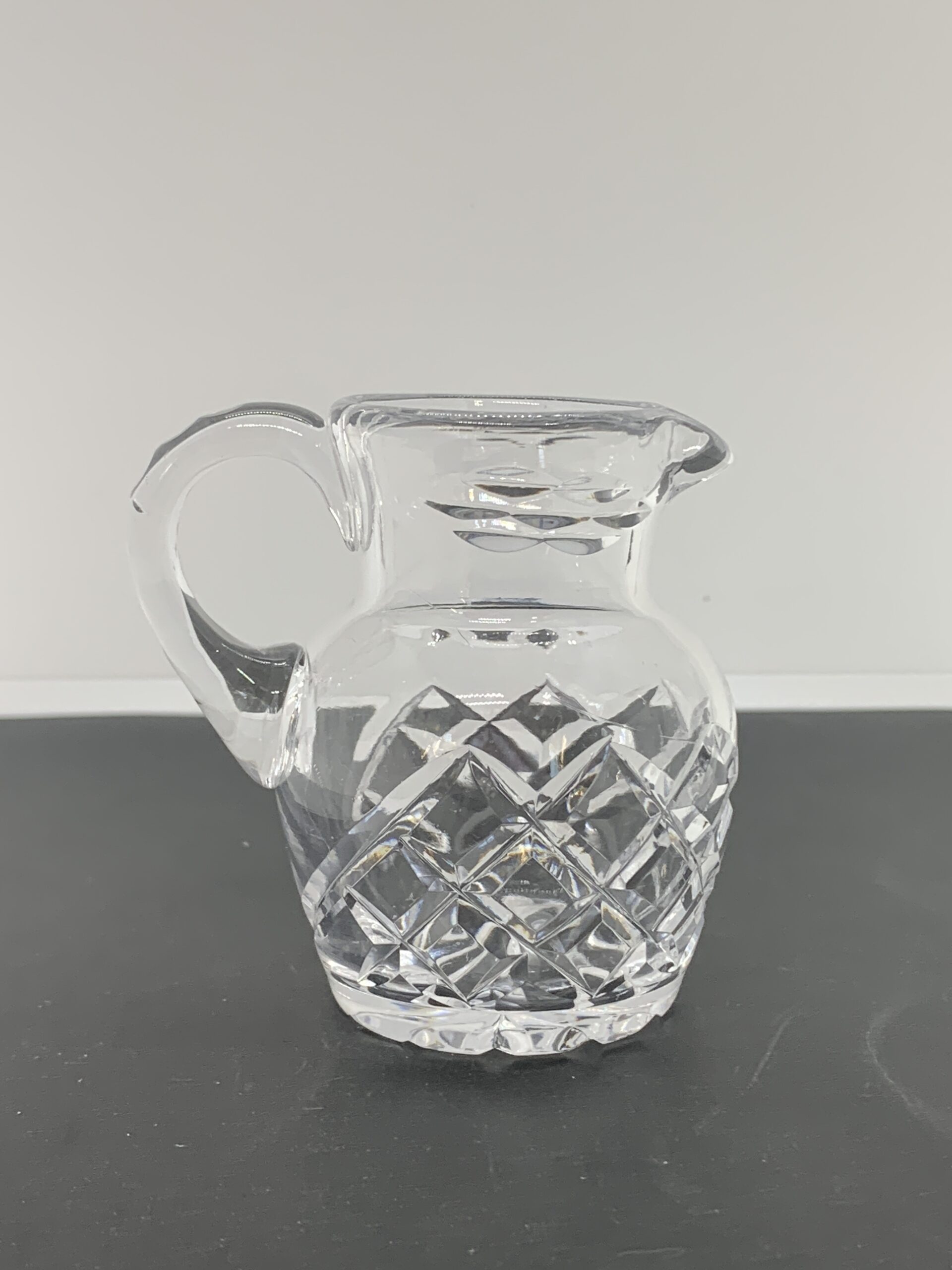 Small Crystal Jug 7cm high - Vintage Keepsakes