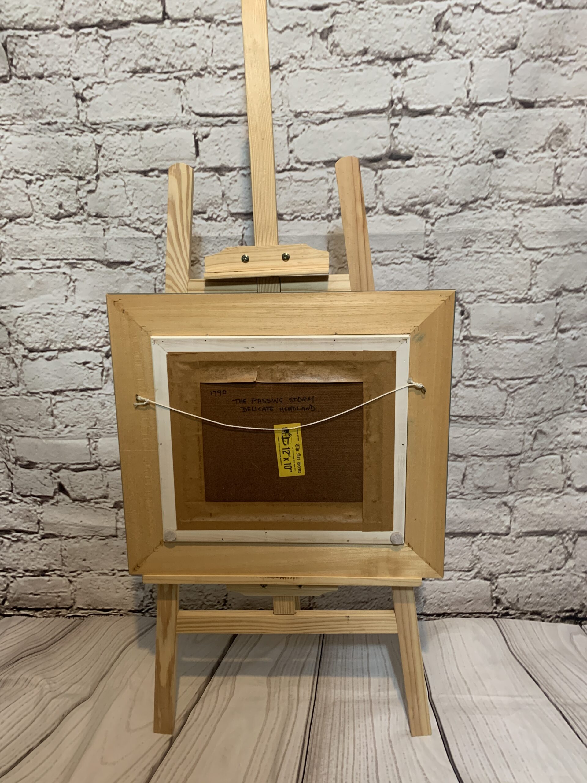 Les Graham Oil Painting - The Passing Storm - 46x50cm - Vintage Keepsakes