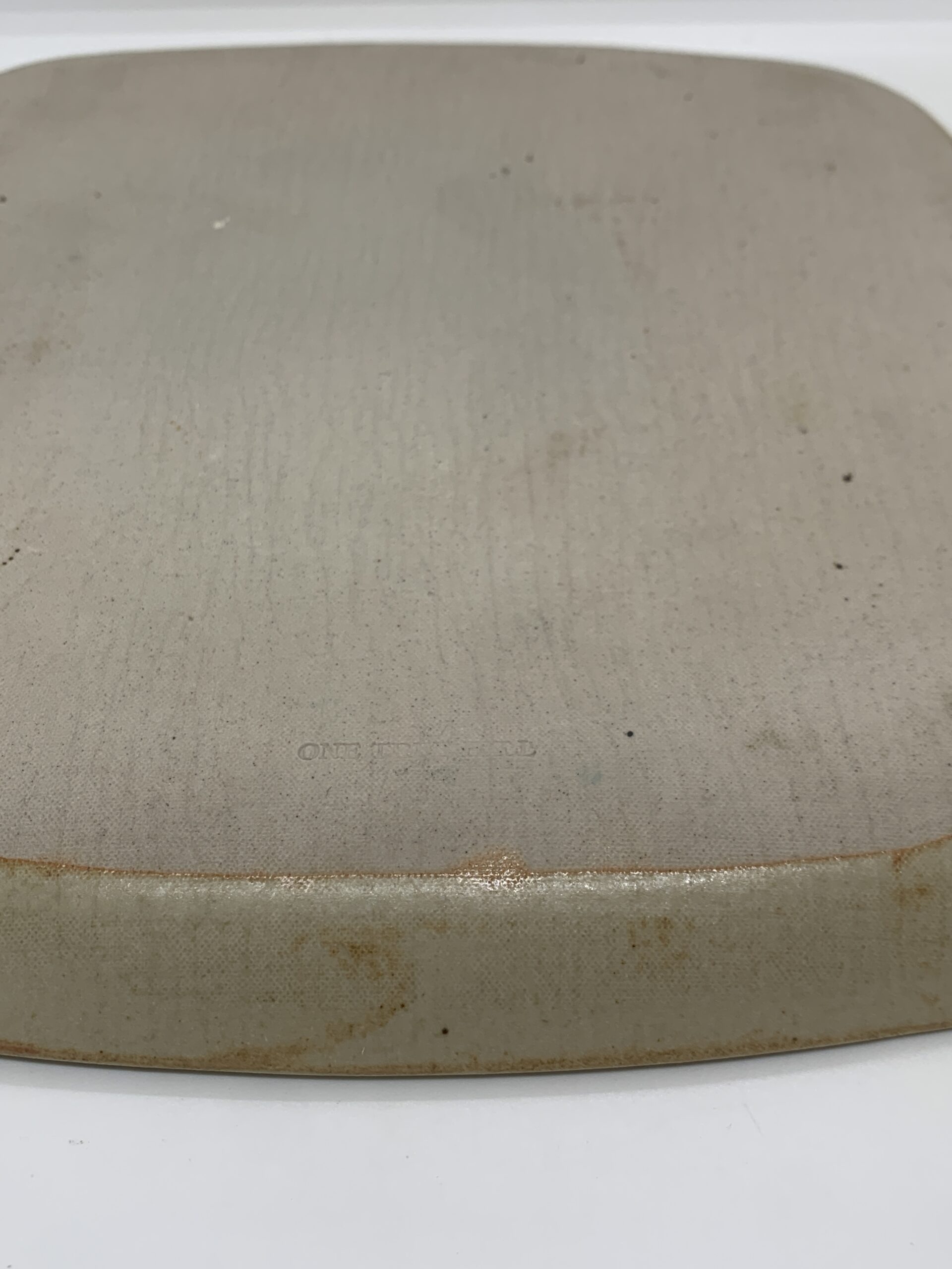 One Tree Hill Australian Pottery Square Plate 27cm - Vintage Keepsakes