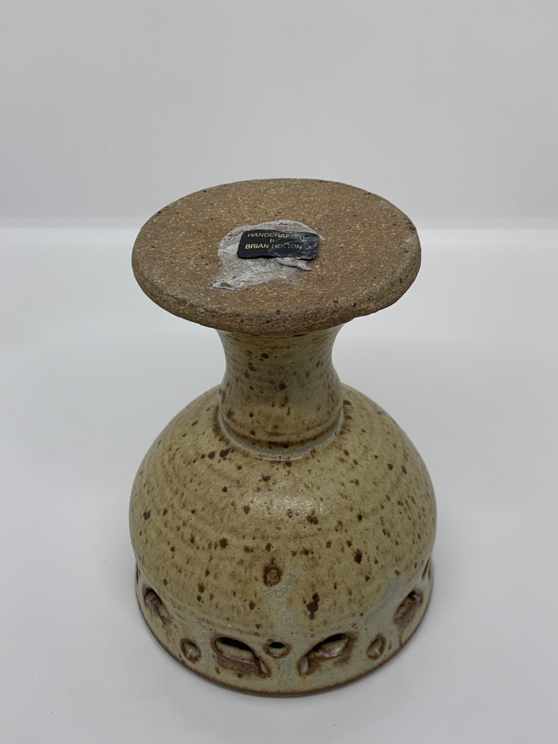 Brian Holton Australian Pottery Goblet 12cm - Vintage Keepsakes