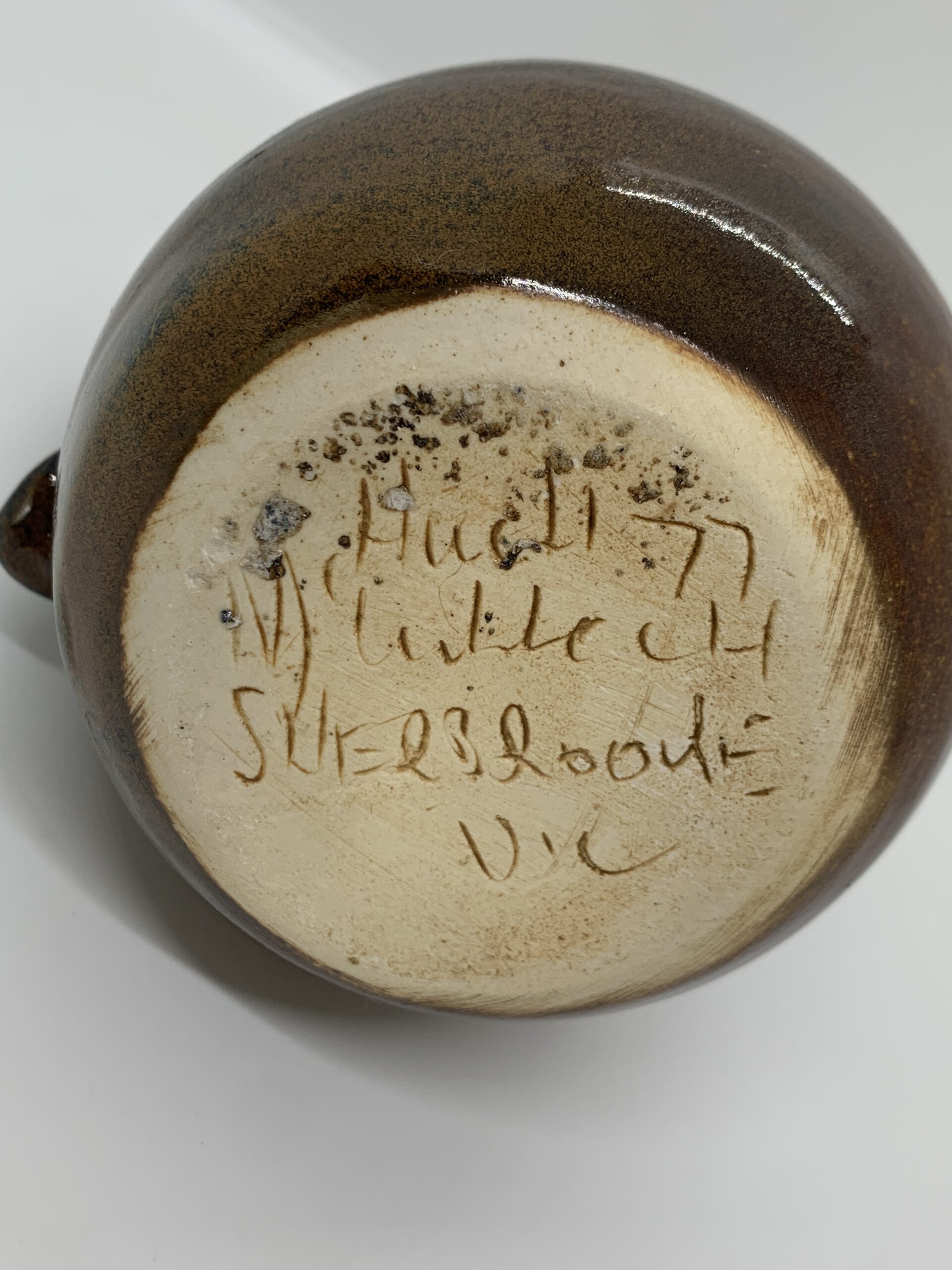 Hugh McCulloch Sherbrooke Pottery Jug 14cm (chipped on rim) - Vintage ...