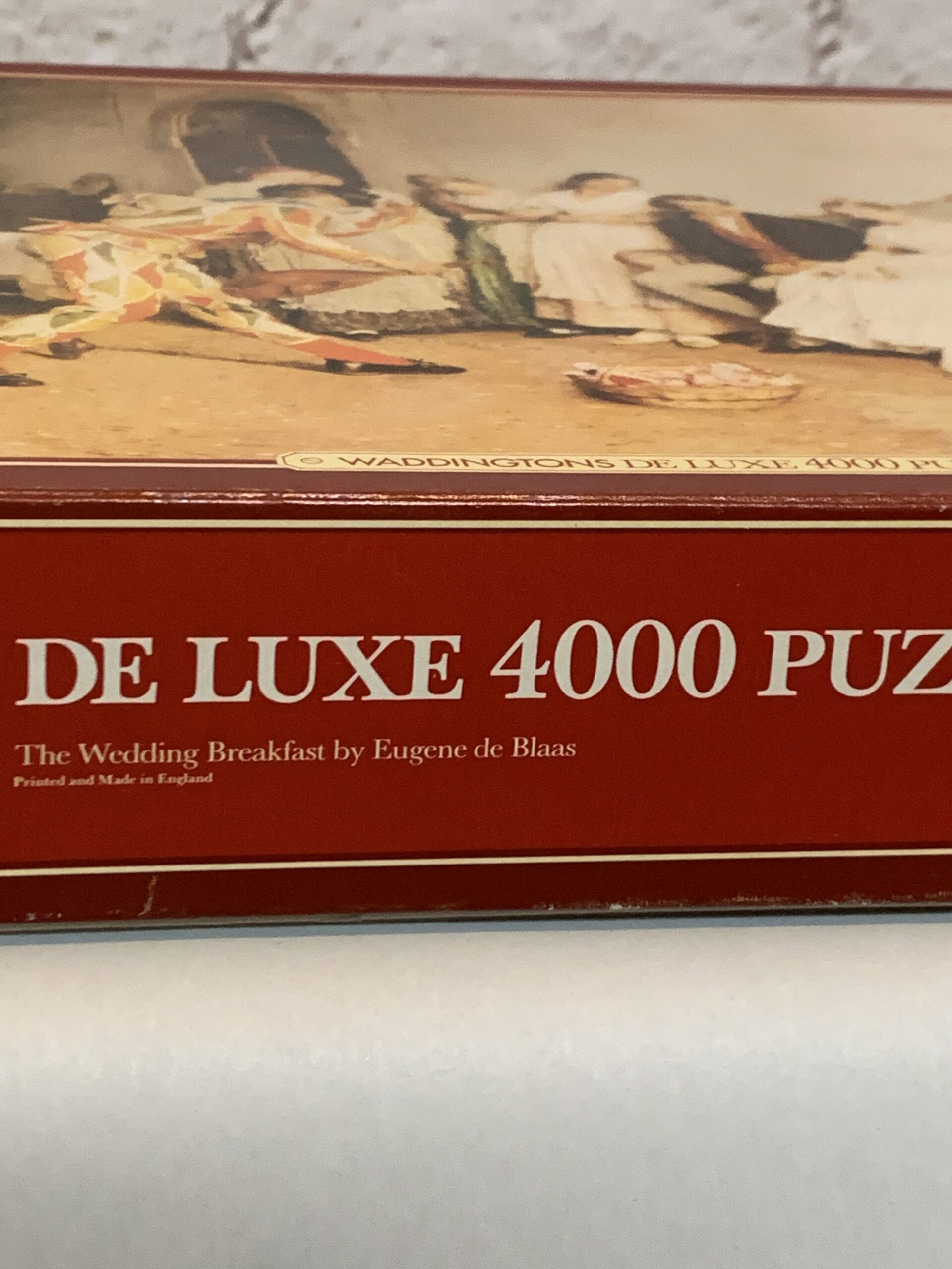 Waddingtons 4000pc - The Wedding Breakfast - Jigsaw Puzzle - Vintage ...