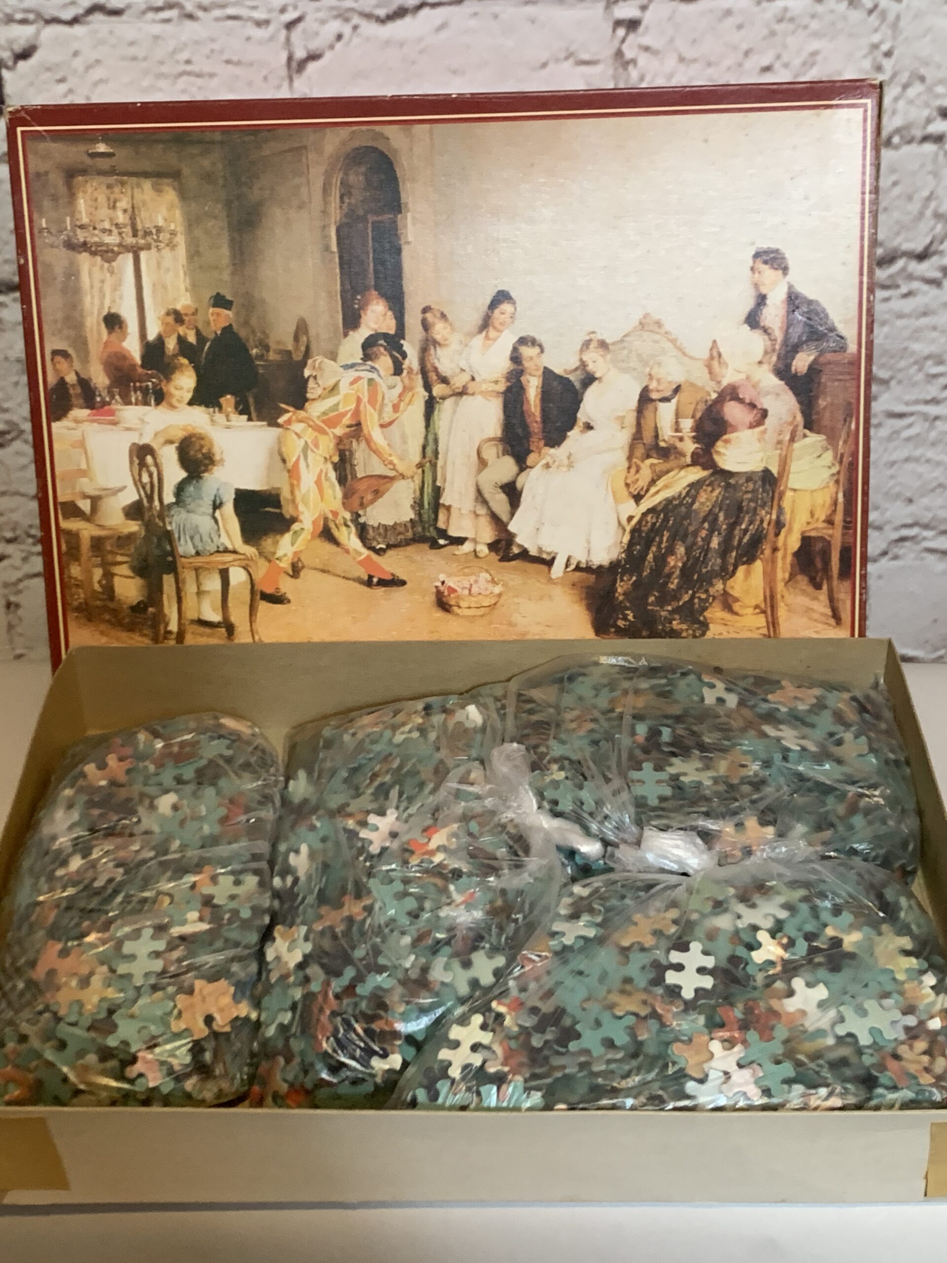 Waddingtons 4000pc - The Wedding Breakfast - Jigsaw Puzzle - Vintage ...