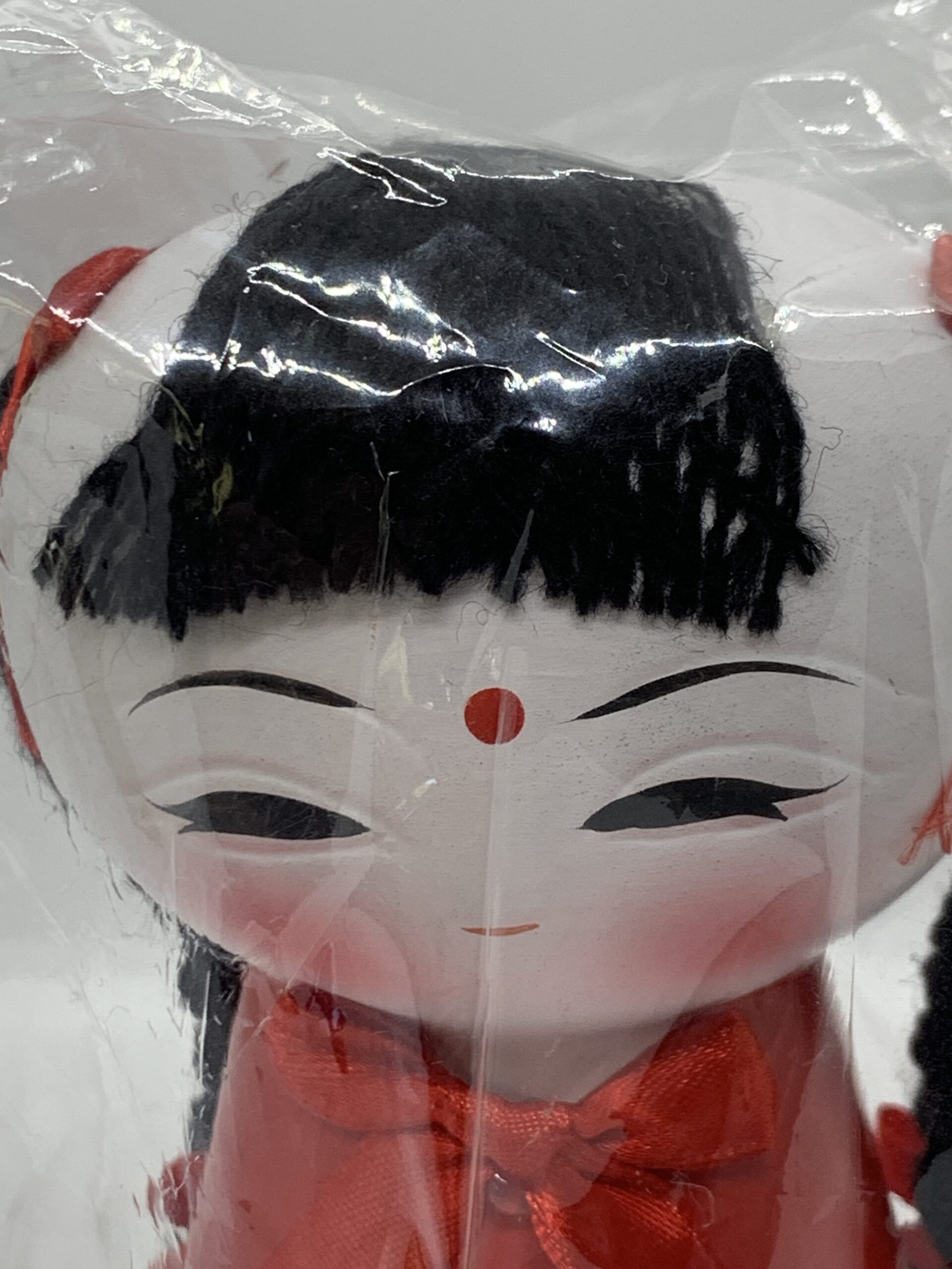 Asian Figural Doll Bank Money Box 17cm - Vintage Keepsakes