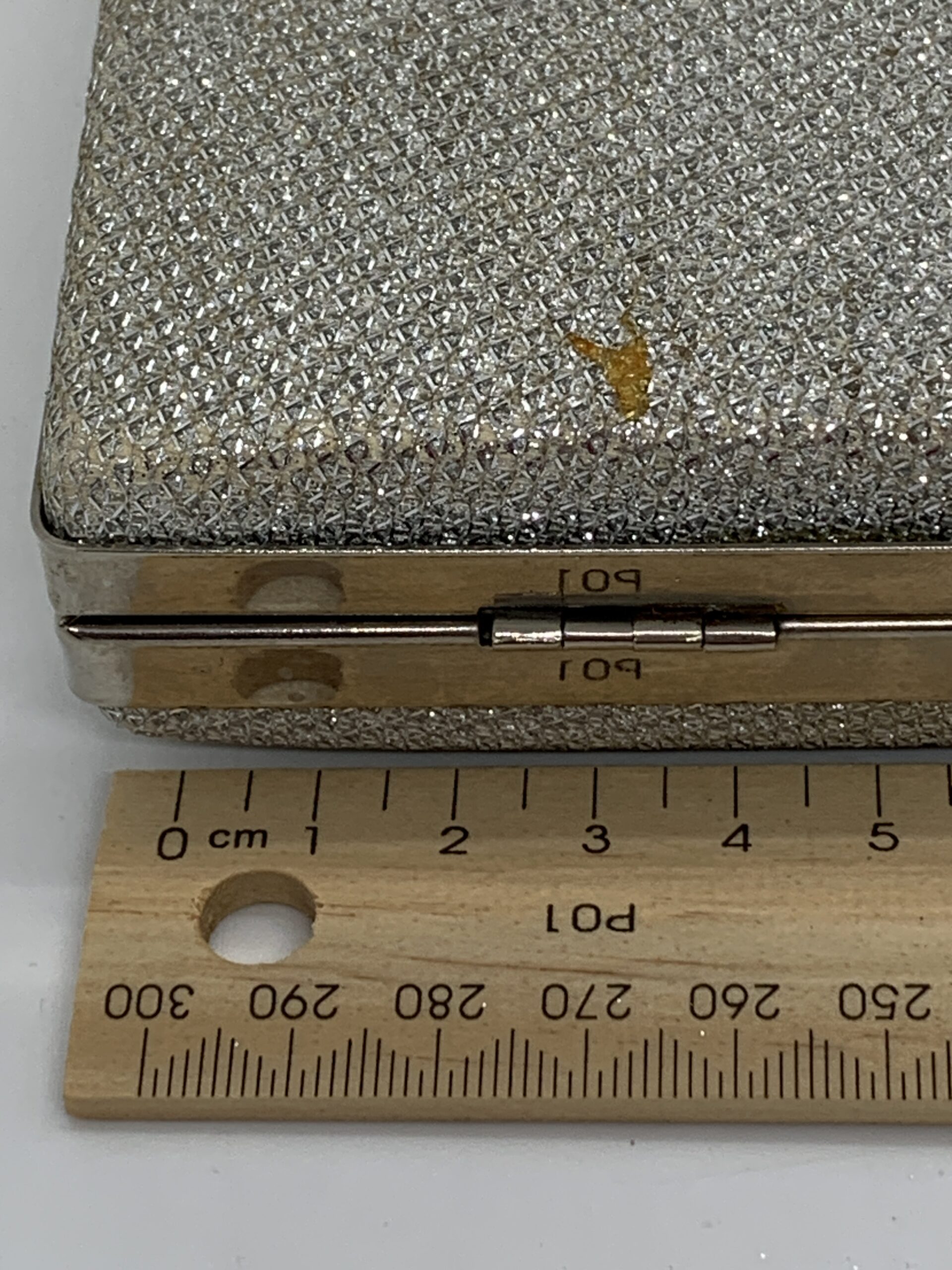Silver Purse (made for Strandbags) with Chain 19x12cm (AF) - Vintage ...