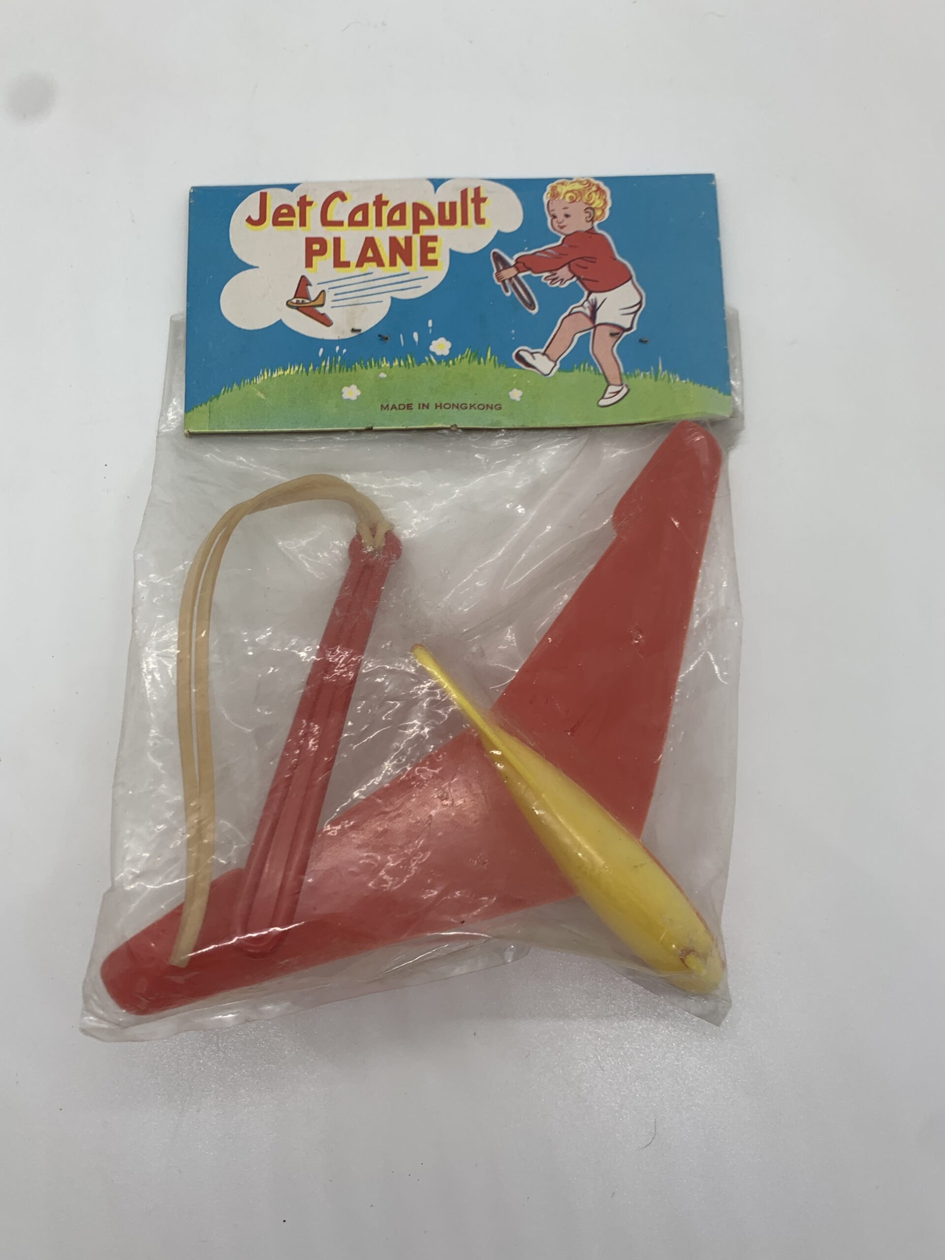 Vintage Jet Catapult Plane in Original Package (17cm wide plane ...