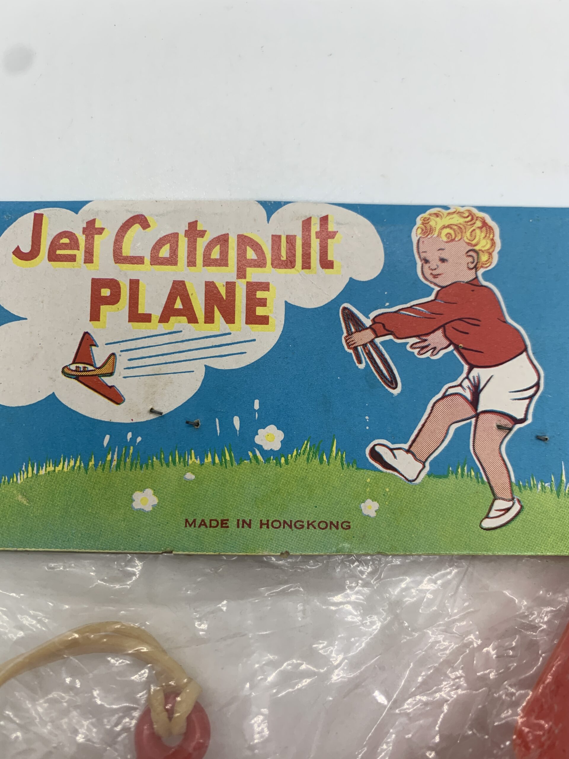 Vintage Jet Catapult Plane in Original Package (17cm wide plane ...