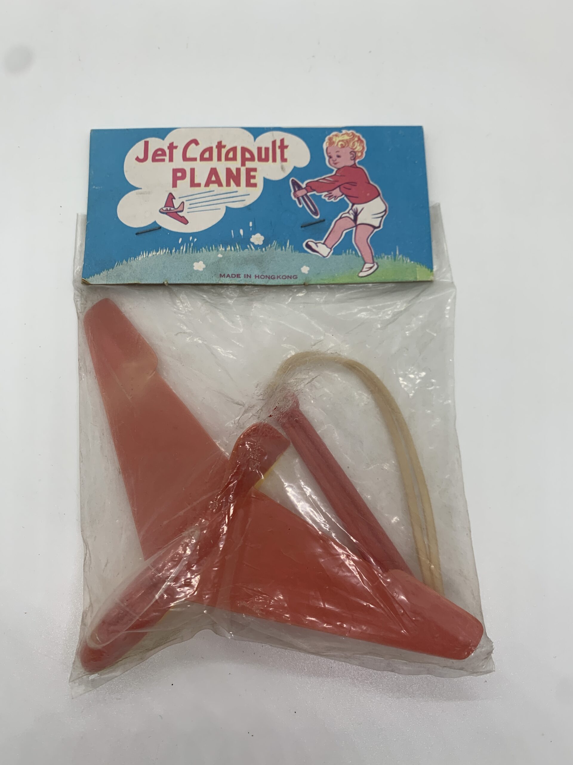 Vintage Jet Catapult Plane in Original Package (17cm wide plane ...