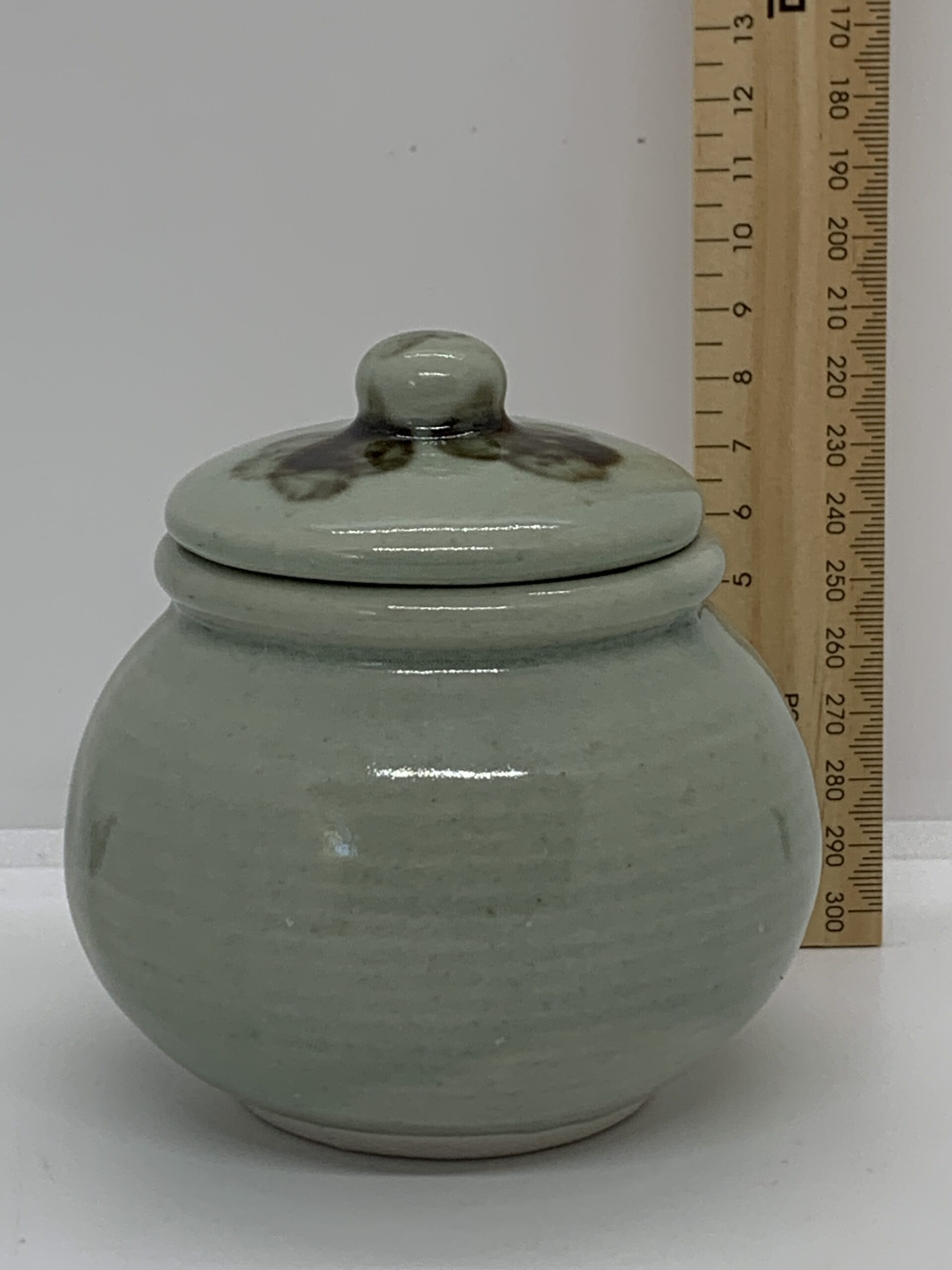 Barbara Jean Pottery Lidded Sugar Bowl 10cm (marked on base) - Vintage ...