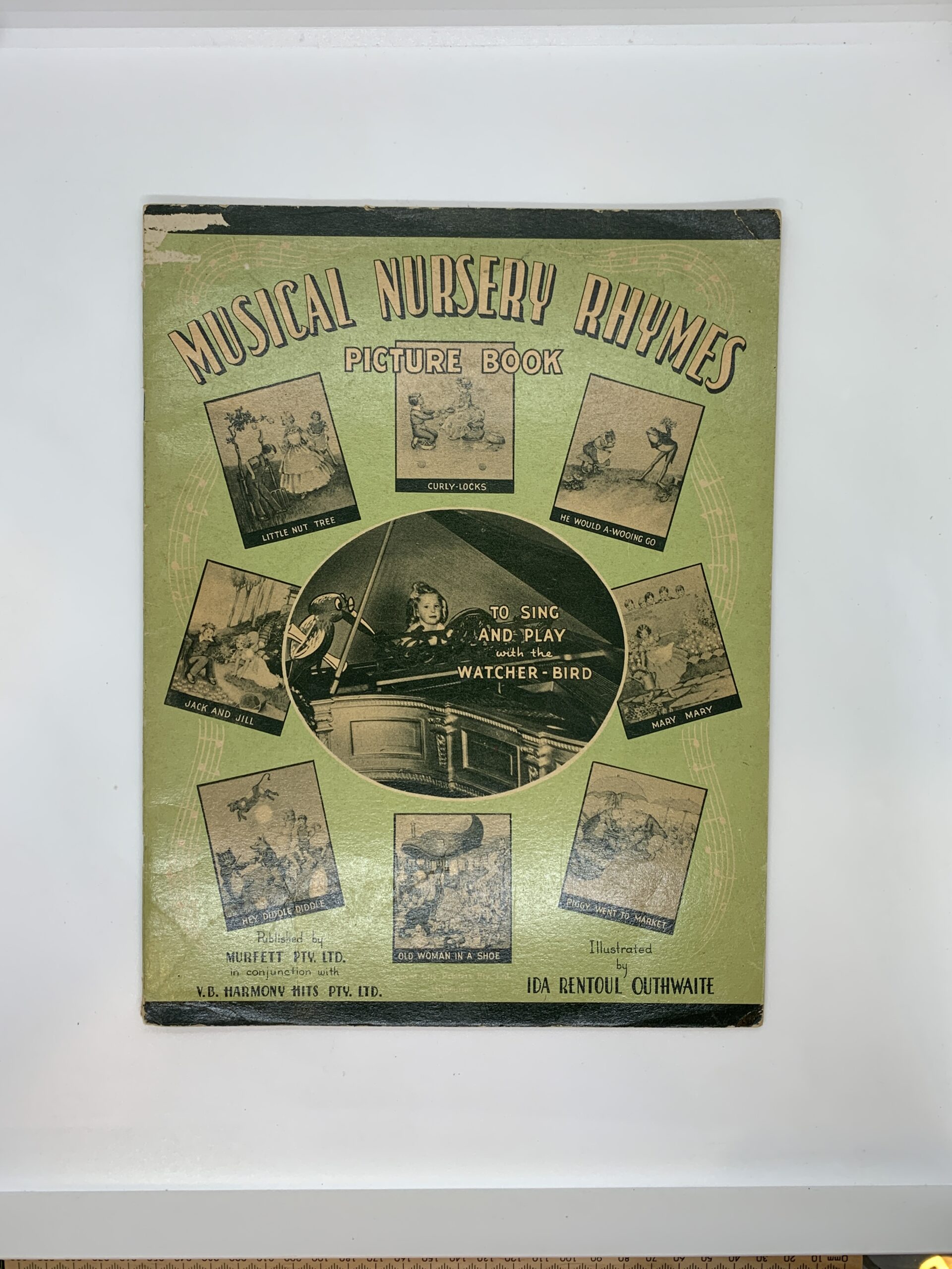 Musical Nursery Rhymes Picture Book - Illustrated by Ida Rentoul ...