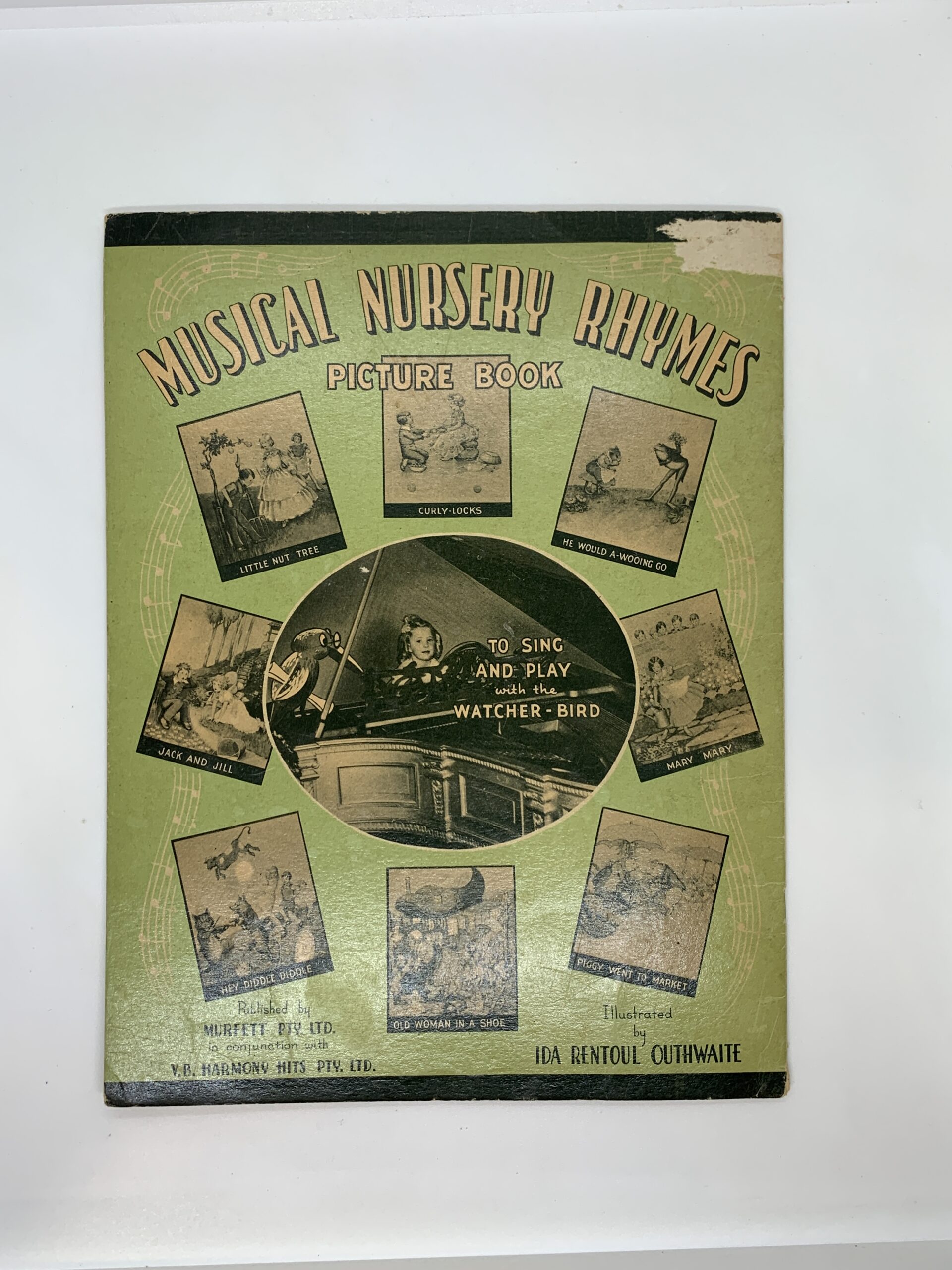 Musical Nursery Rhymes Picture Book - Illustrated by Ida Rentoul ...