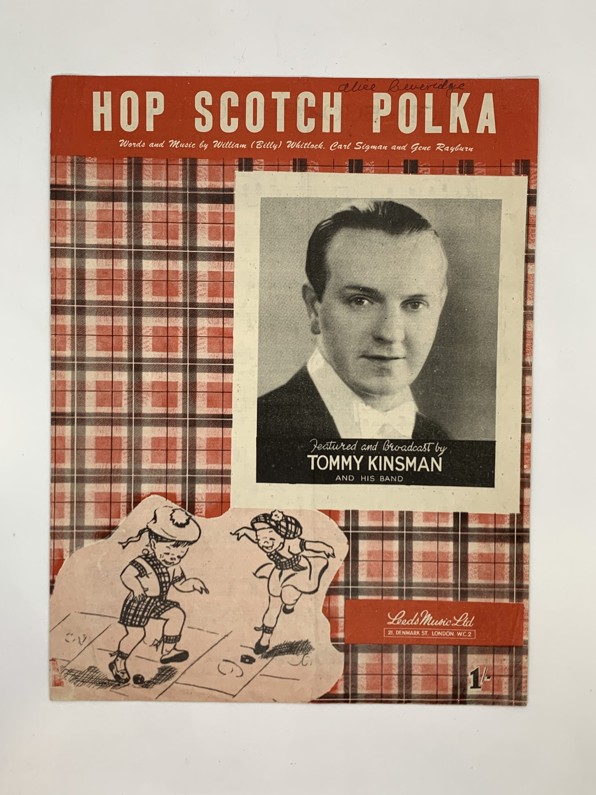 Hop Scotch Polka Music Sheet Booklet by Guy Lombardo (missing pages ...
