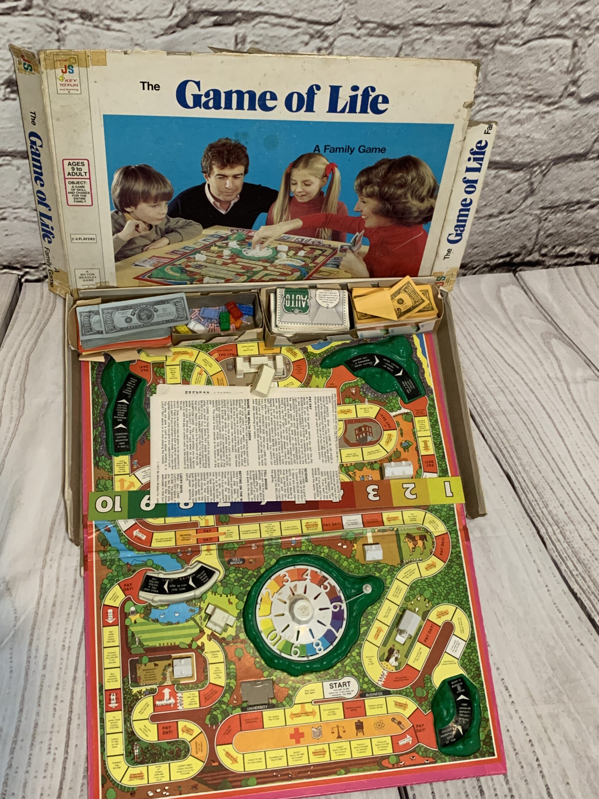 Vintage Game Of Life Board Game AF - Vintage Keepsakes