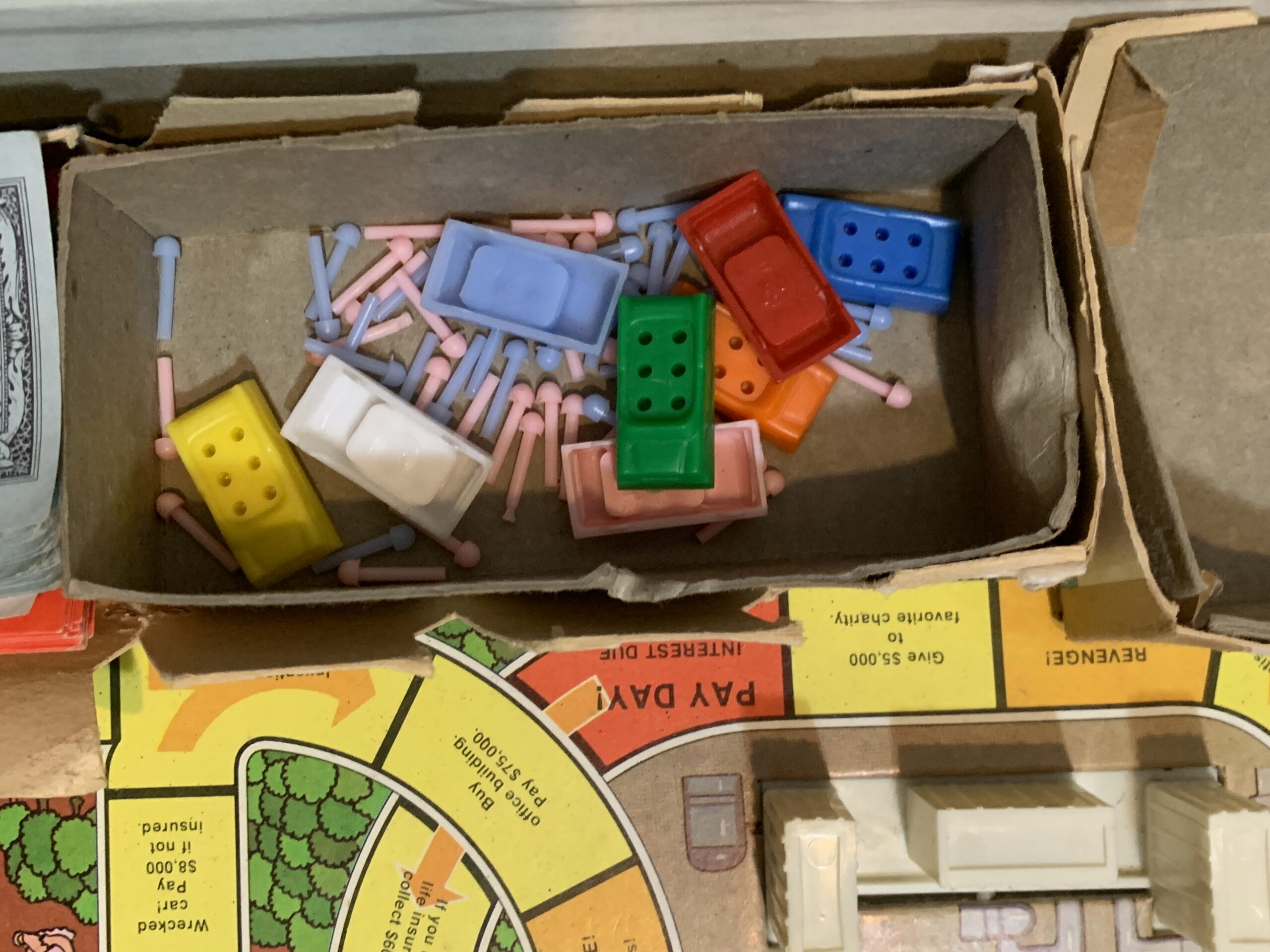 Vintage Game Of Life Board Game AF - Vintage Keepsakes