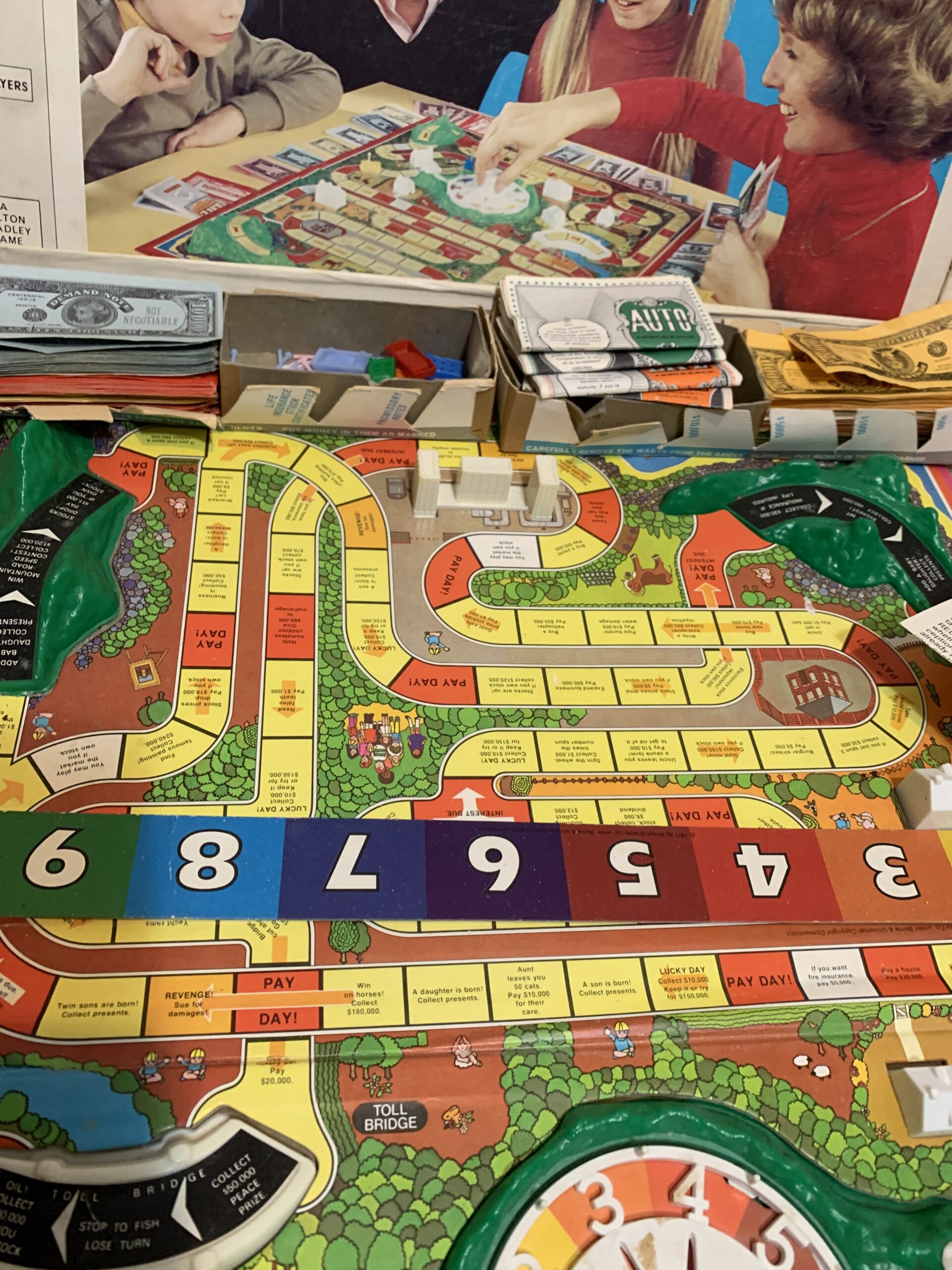 Vintage Game Of Life Board Game AF - Vintage Keepsakes