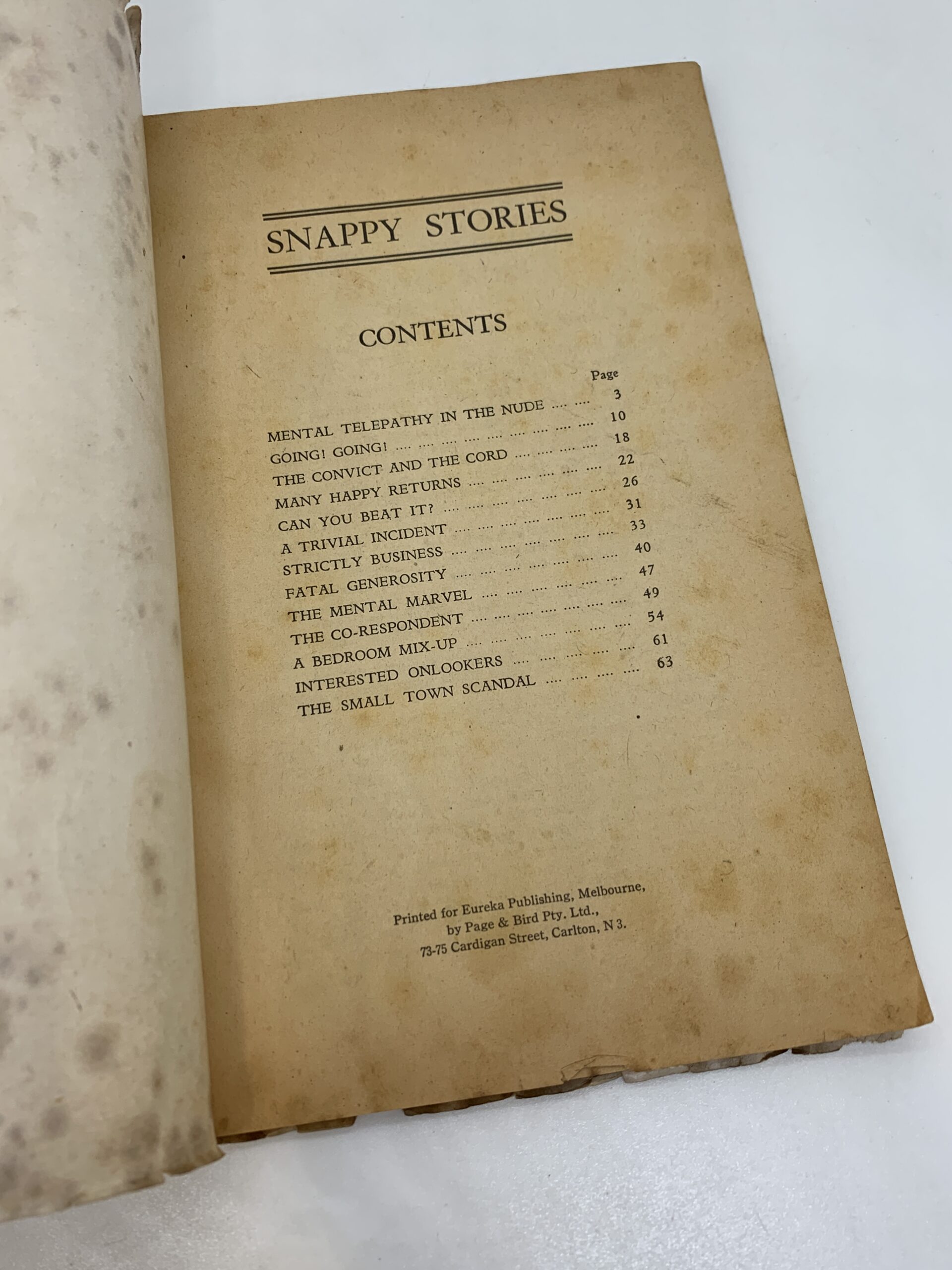Vintage Romance Pulp Fiction Magazine - Snappy Stories (The Peppy ...