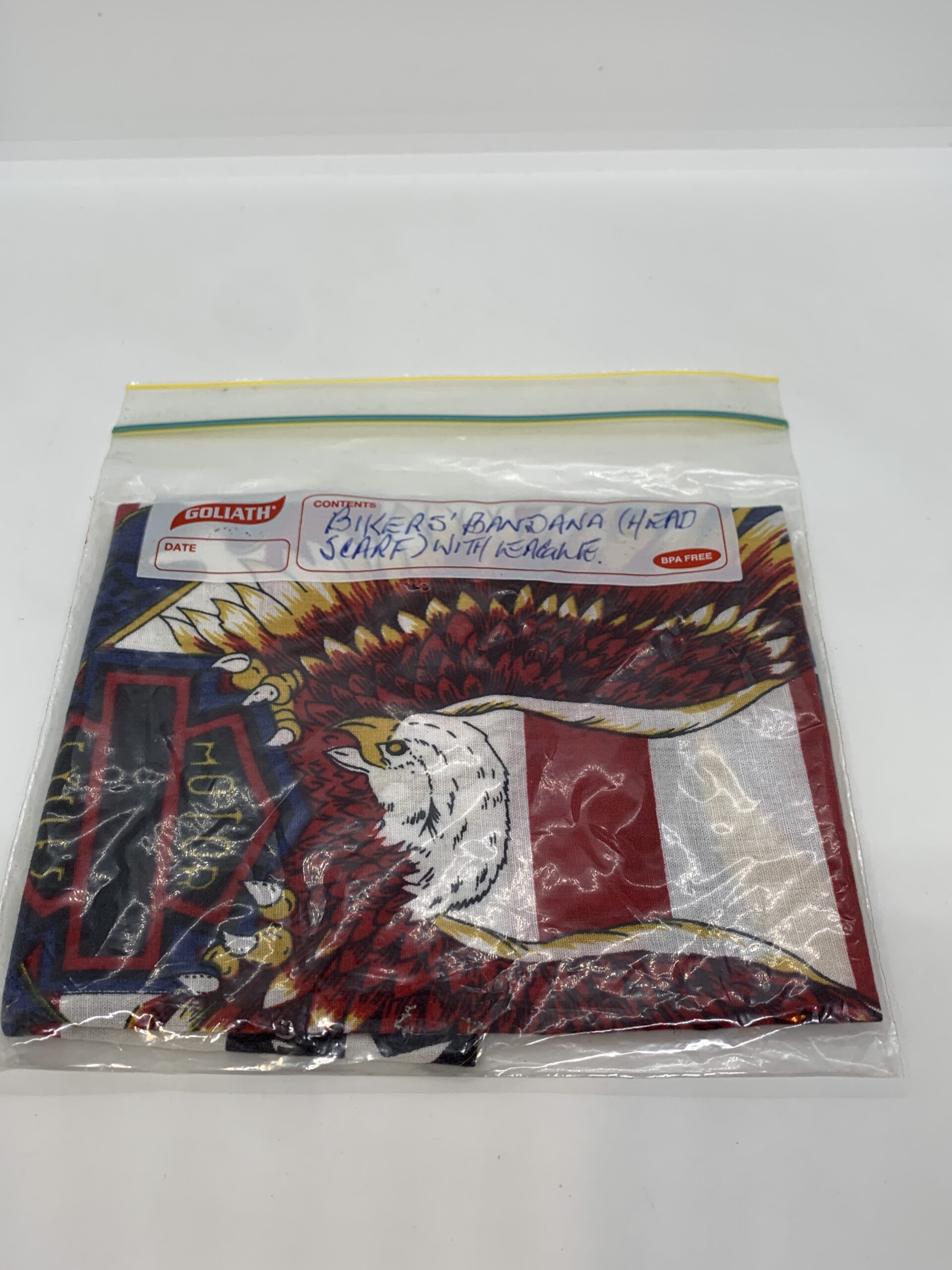 Bikers Bandana 100% Cotton - With Eagle and Malaysia Flag Background ...