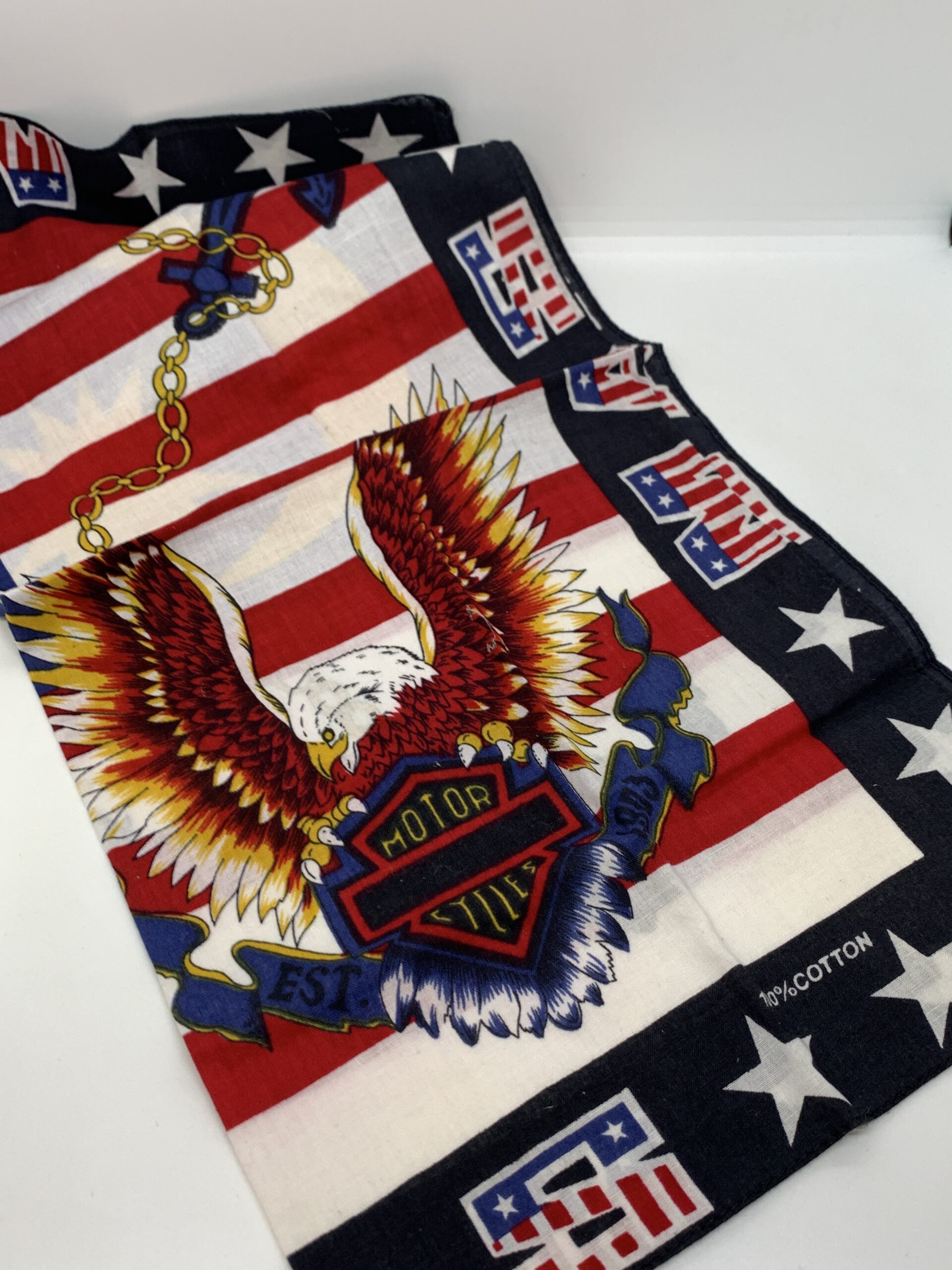 Bikers Bandana 100% Cotton - With Eagle and Malaysia Flag Background ...