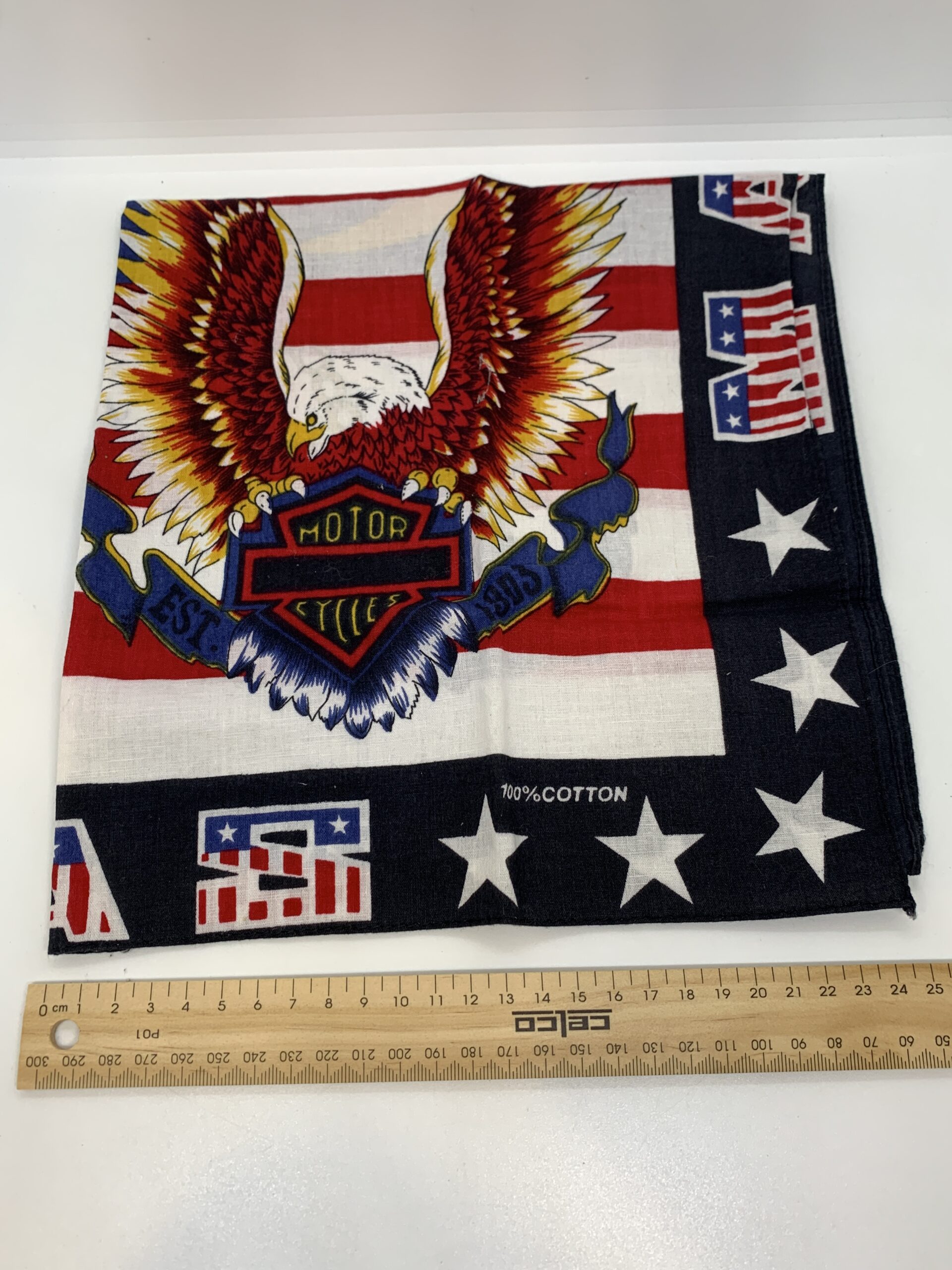 Bikers Bandana 100% Cotton - With Eagle and Malaysia Flag Background ...