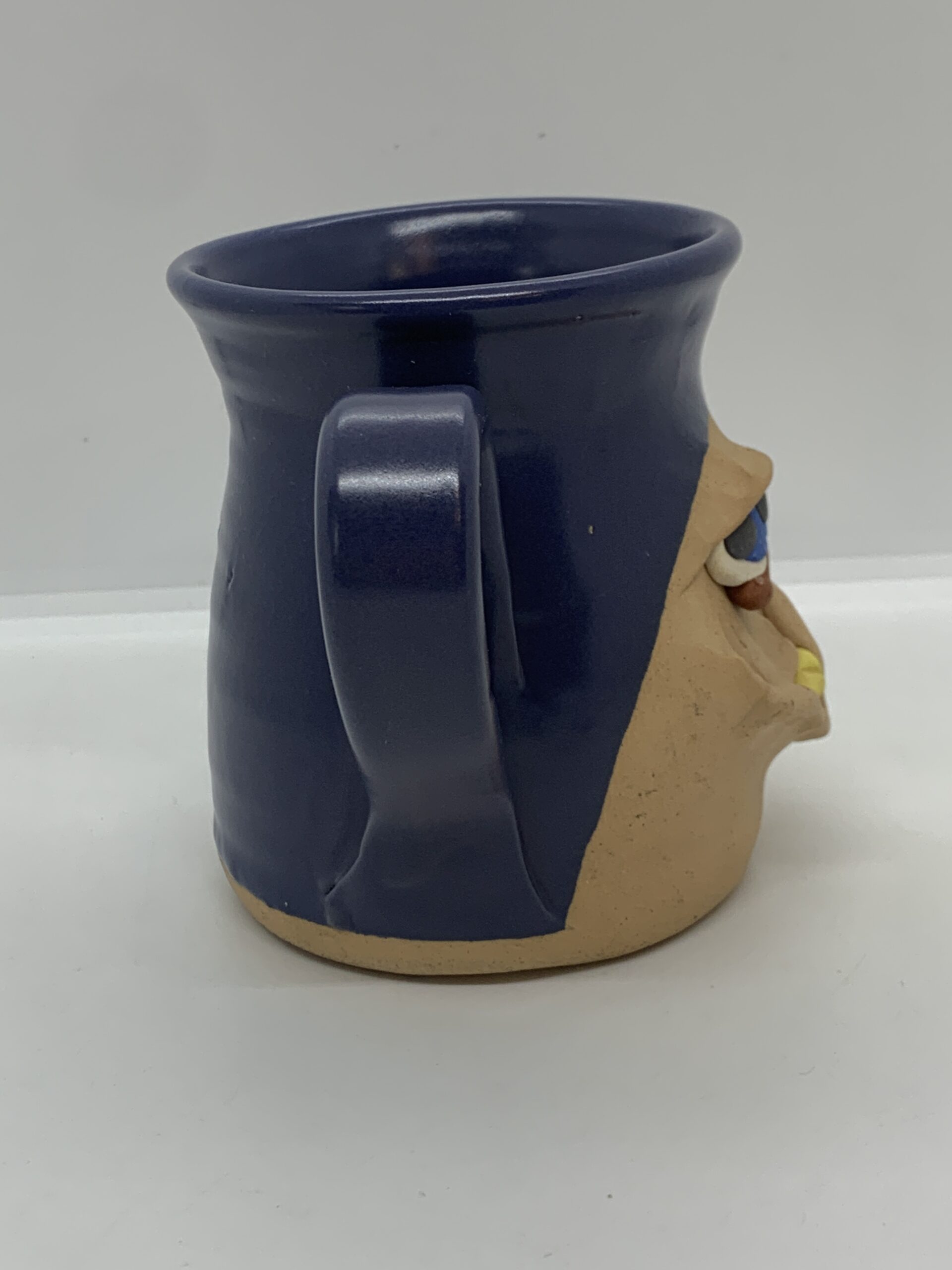 Pretty Ugly Pottery Face Mug 11.5cm high - Vintage Keepsakes