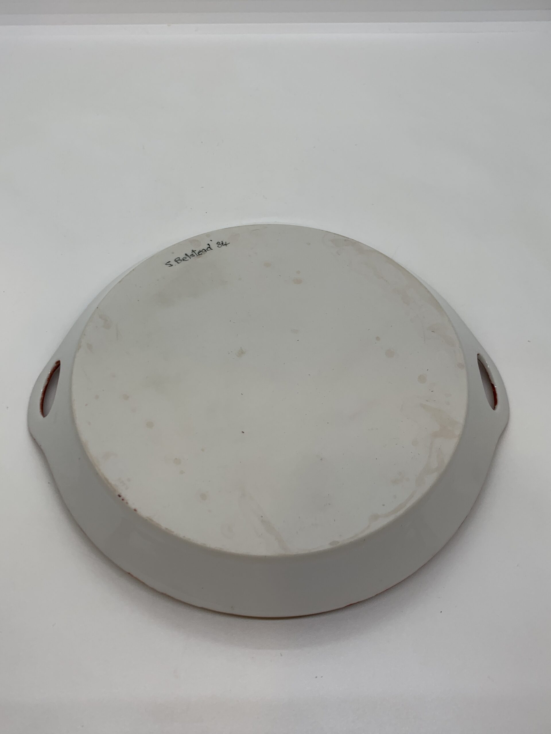 Vintage Handpainted by S Belstead Flowering Gum Plate 18cm - Vintage ...