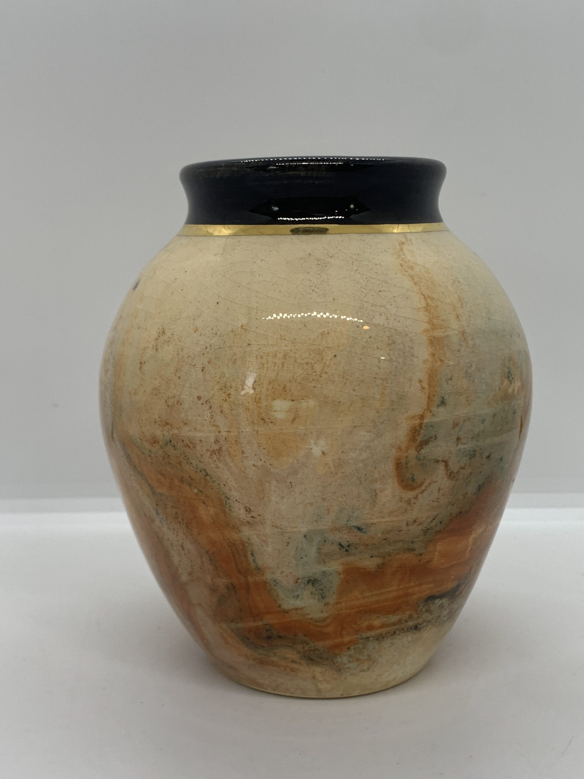 Jam Factory Pottery Vase 13cm - Vintage Keepsakes