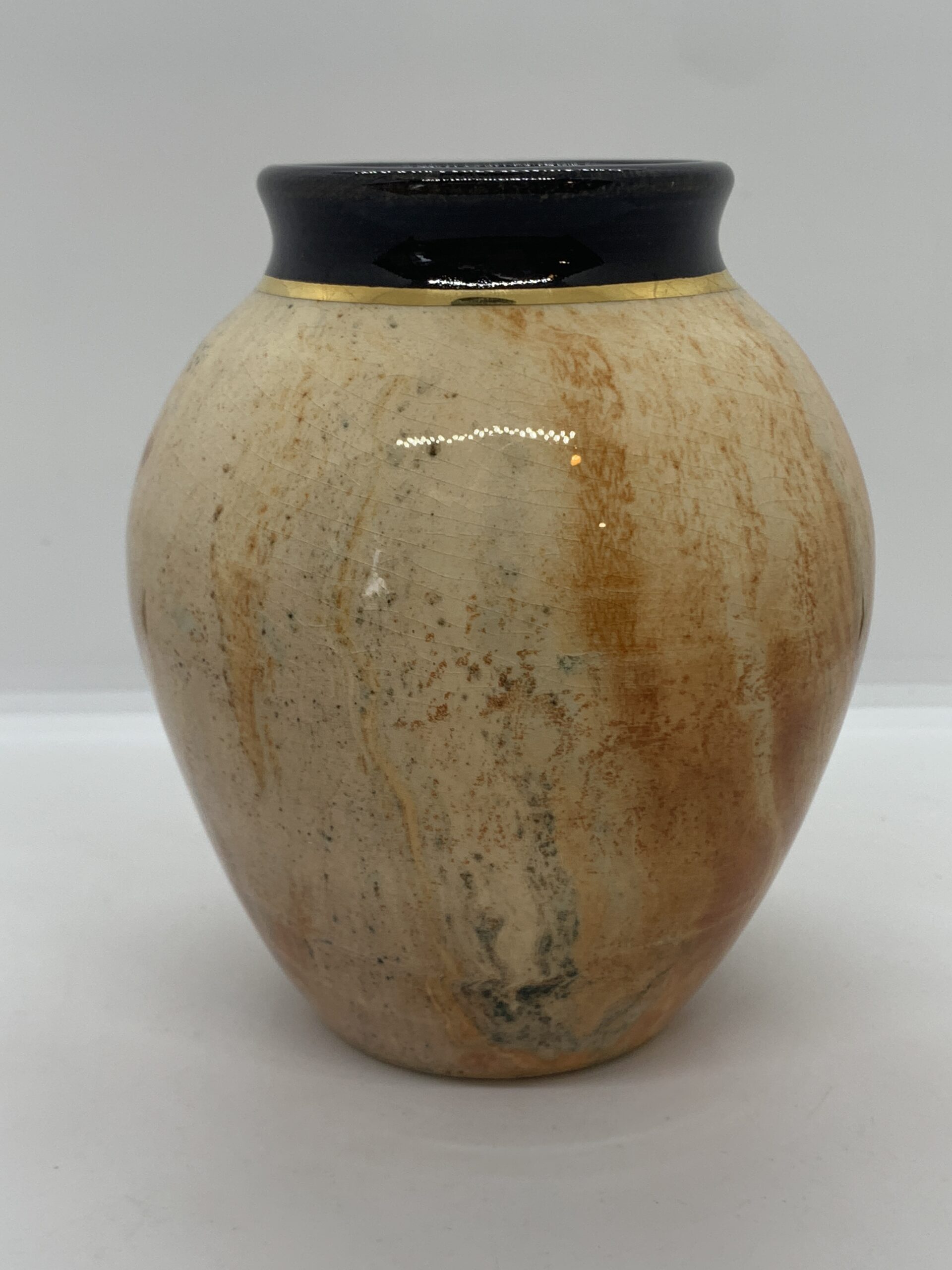 Jam Factory Pottery Vase 13cm - Vintage Keepsakes