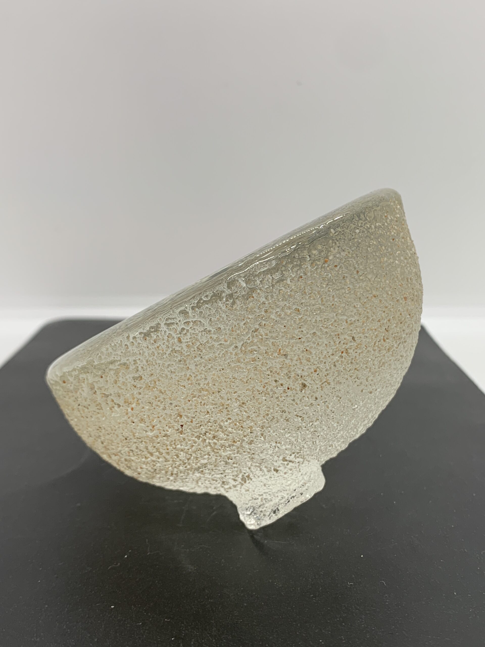 Frosted Paperweight with Impressed Key 6cm - Vintage Keepsakes