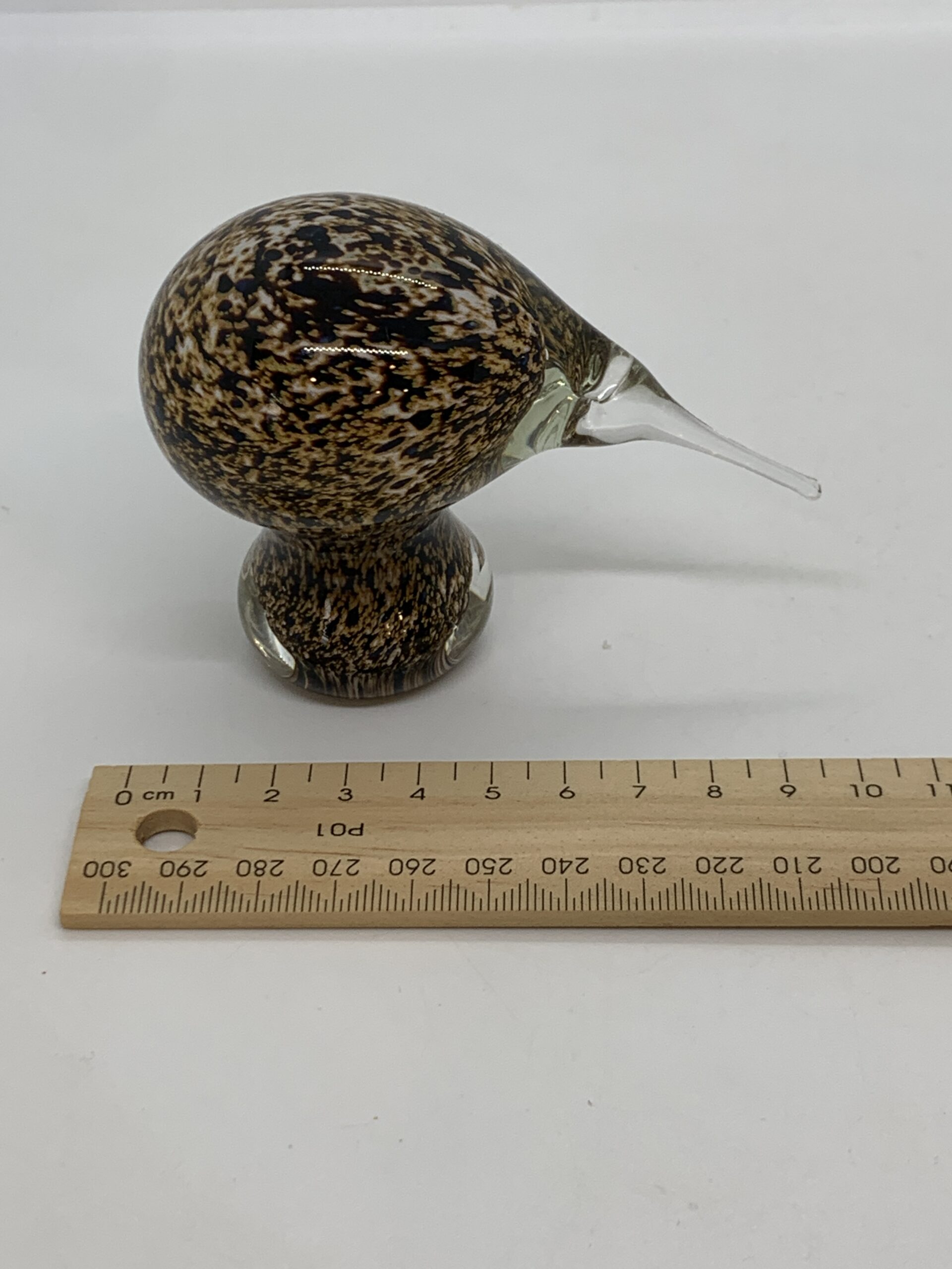 Nigel Schroder NZ Art Glass Kiwi 6.5cm - Vintage Keepsakes