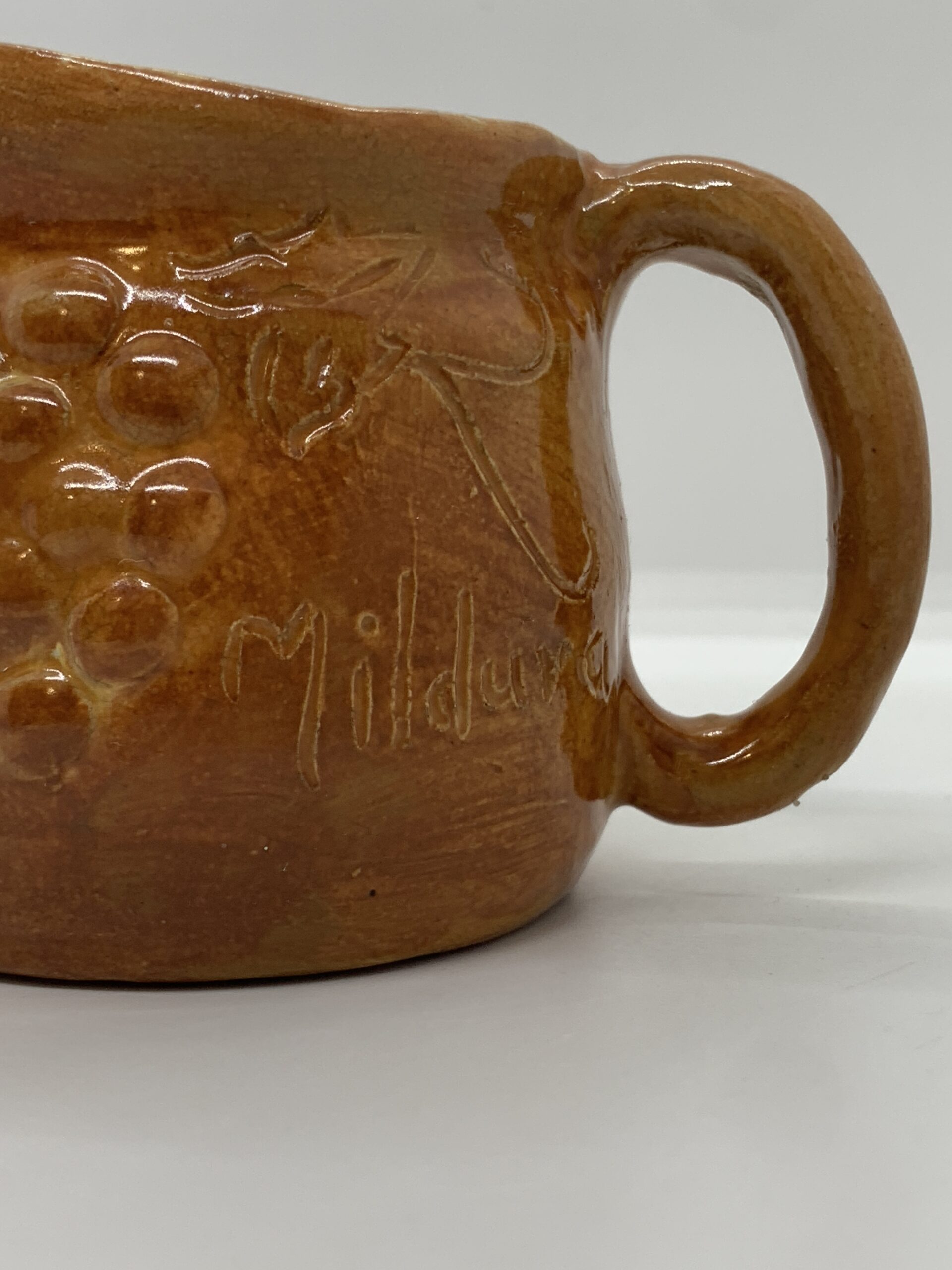 Doris Evelyn Ezard (Dee) Pottery Jug 7cm - Vintage Keepsakes