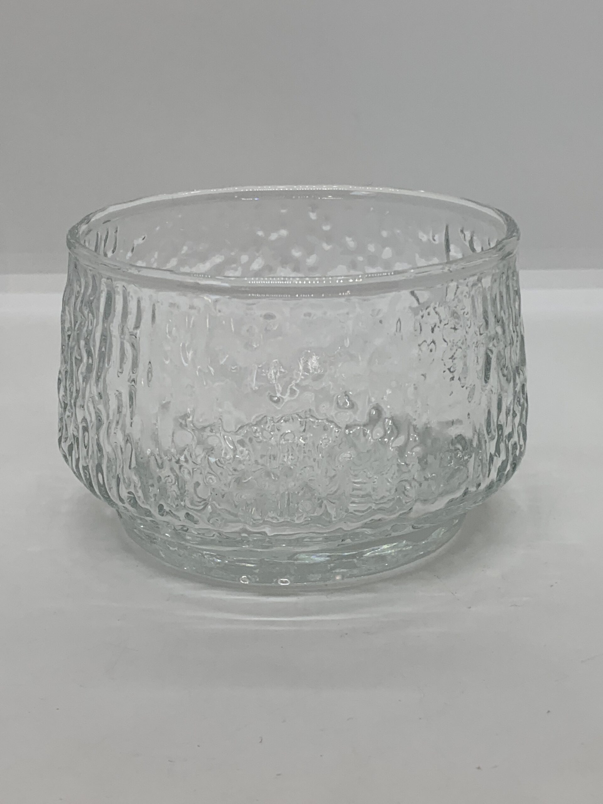Set of 6 Ravenhead Siesta Textured Glass Dessert dishes 7cm x 10cm ...