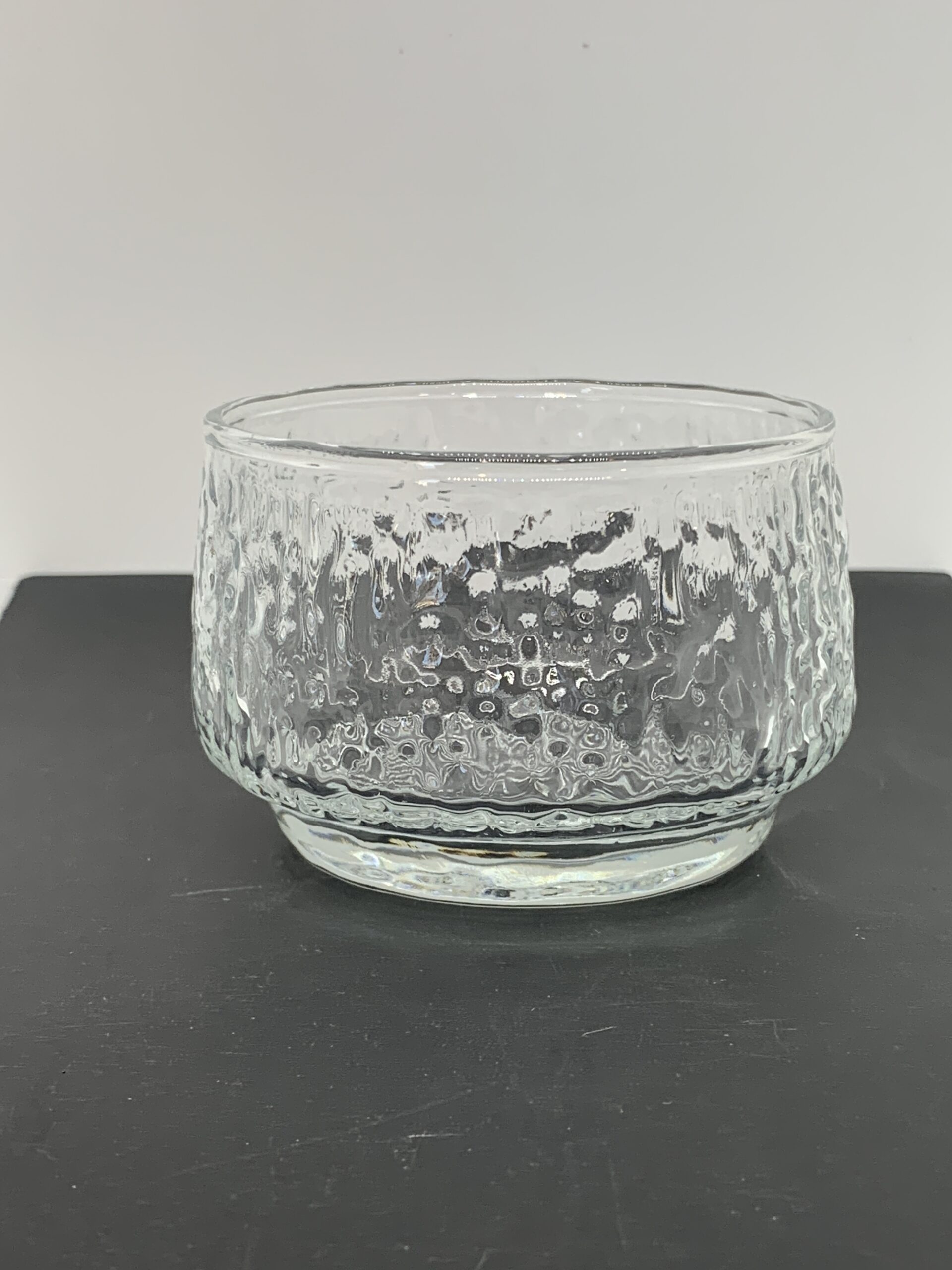 Set of 6 Ravenhead Siesta Textured Glass Dessert dishes 7cm x 10cm ...