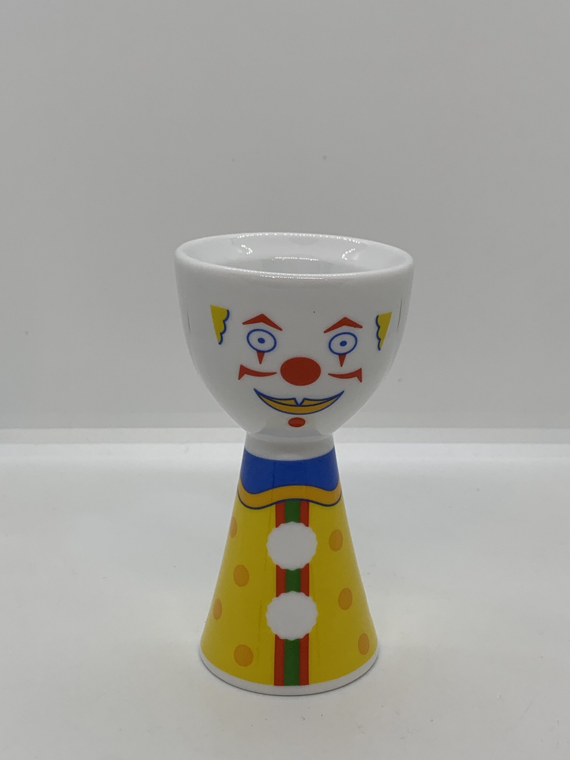 Seymour Chwast for Ritzenhoff Clown Egg Cup 11cm - Vintage Keepsakes