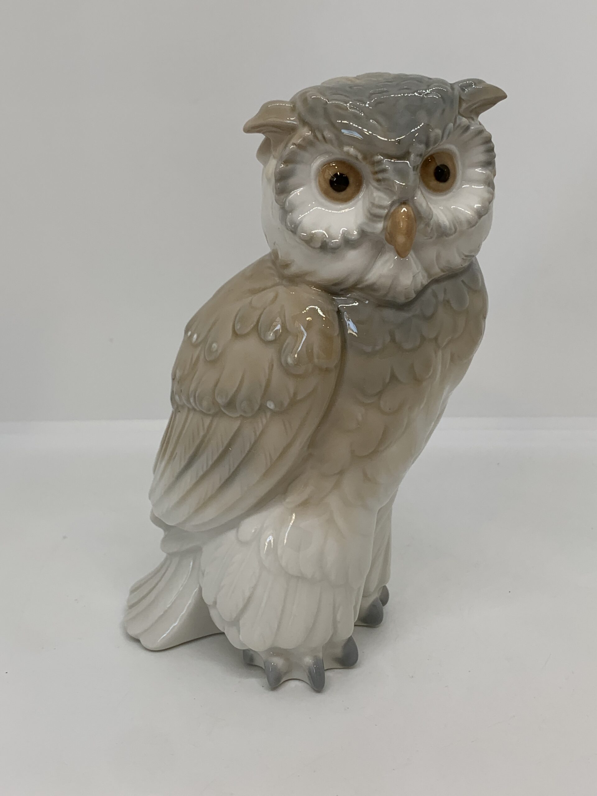 Nao by Lladro Owl (1979) 18cm - Vintage Keepsakes