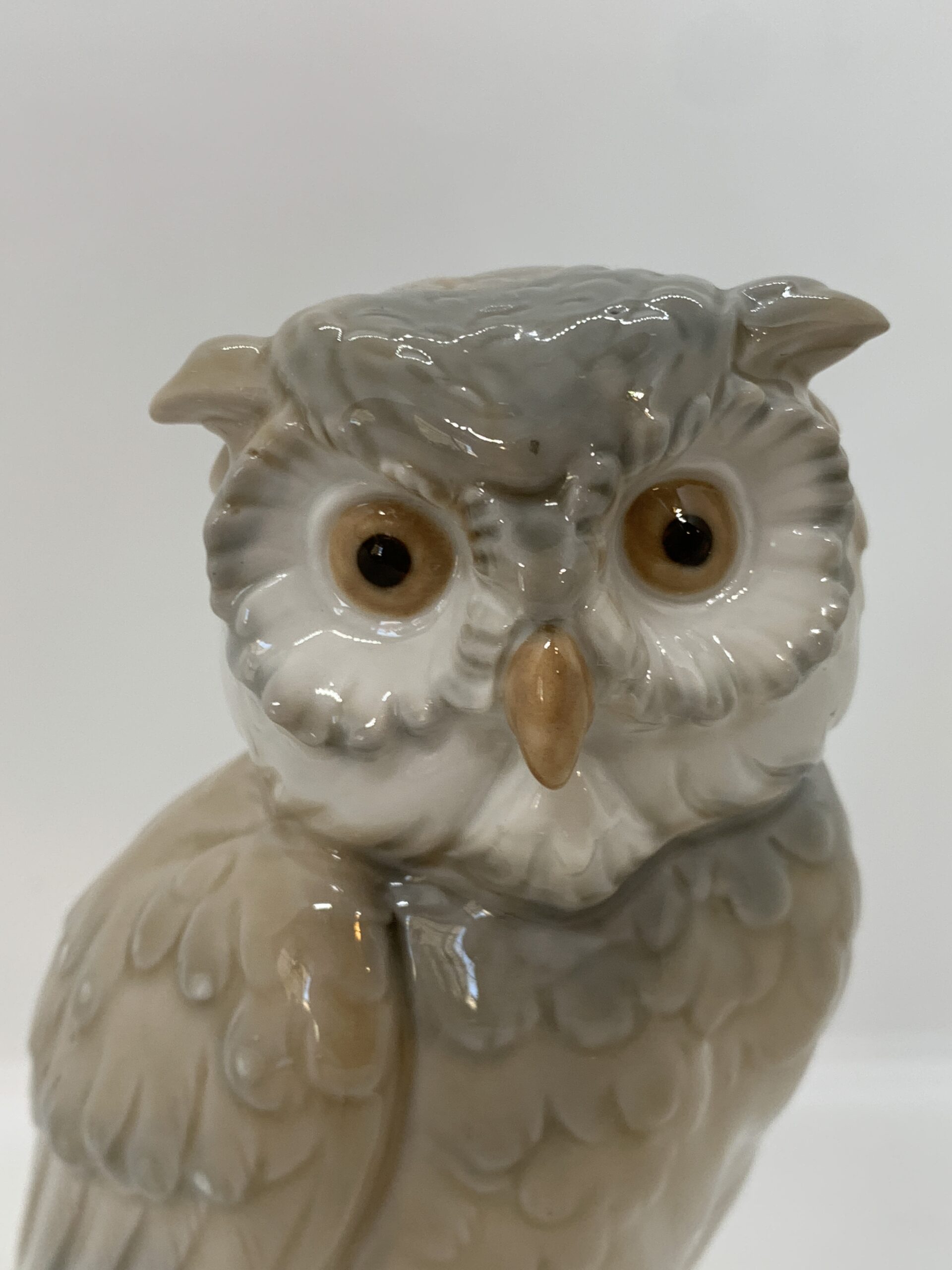 Nao by Lladro Owl (1979) 18cm - Vintage Keepsakes