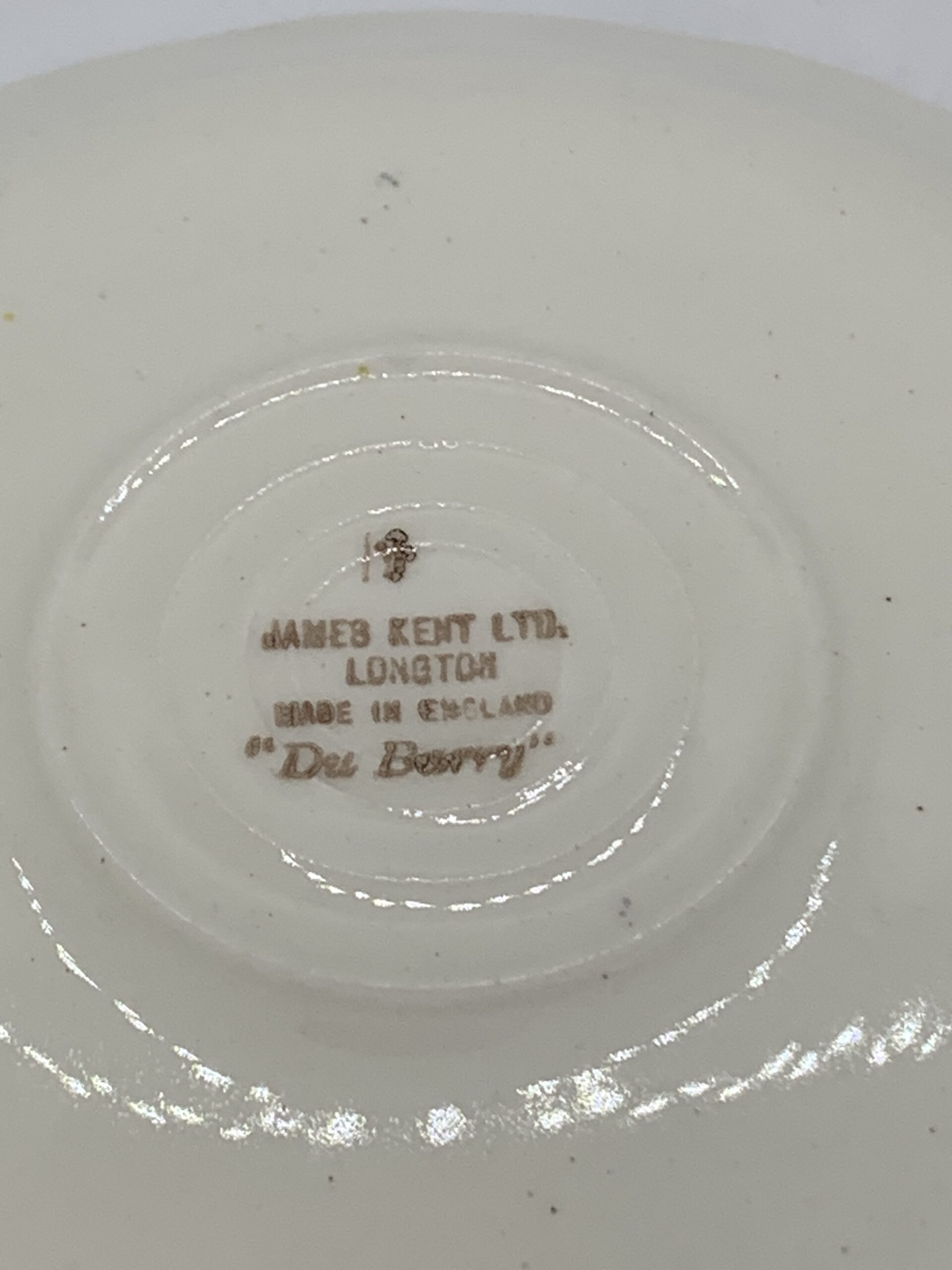 Vintage James Kent Du Barry Saucer 14cm - Vintage Keepsakes